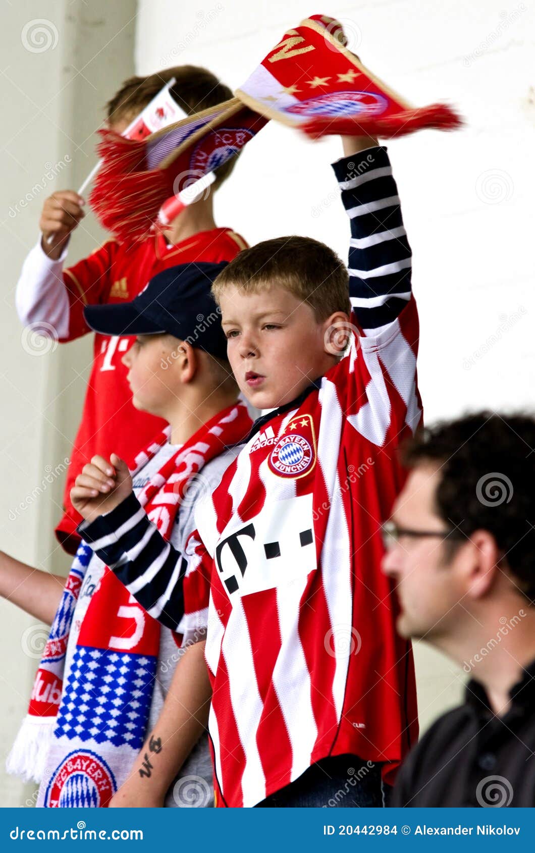 Young Fans of Bayern Munich Editorial Stock Image - Image of sports ...