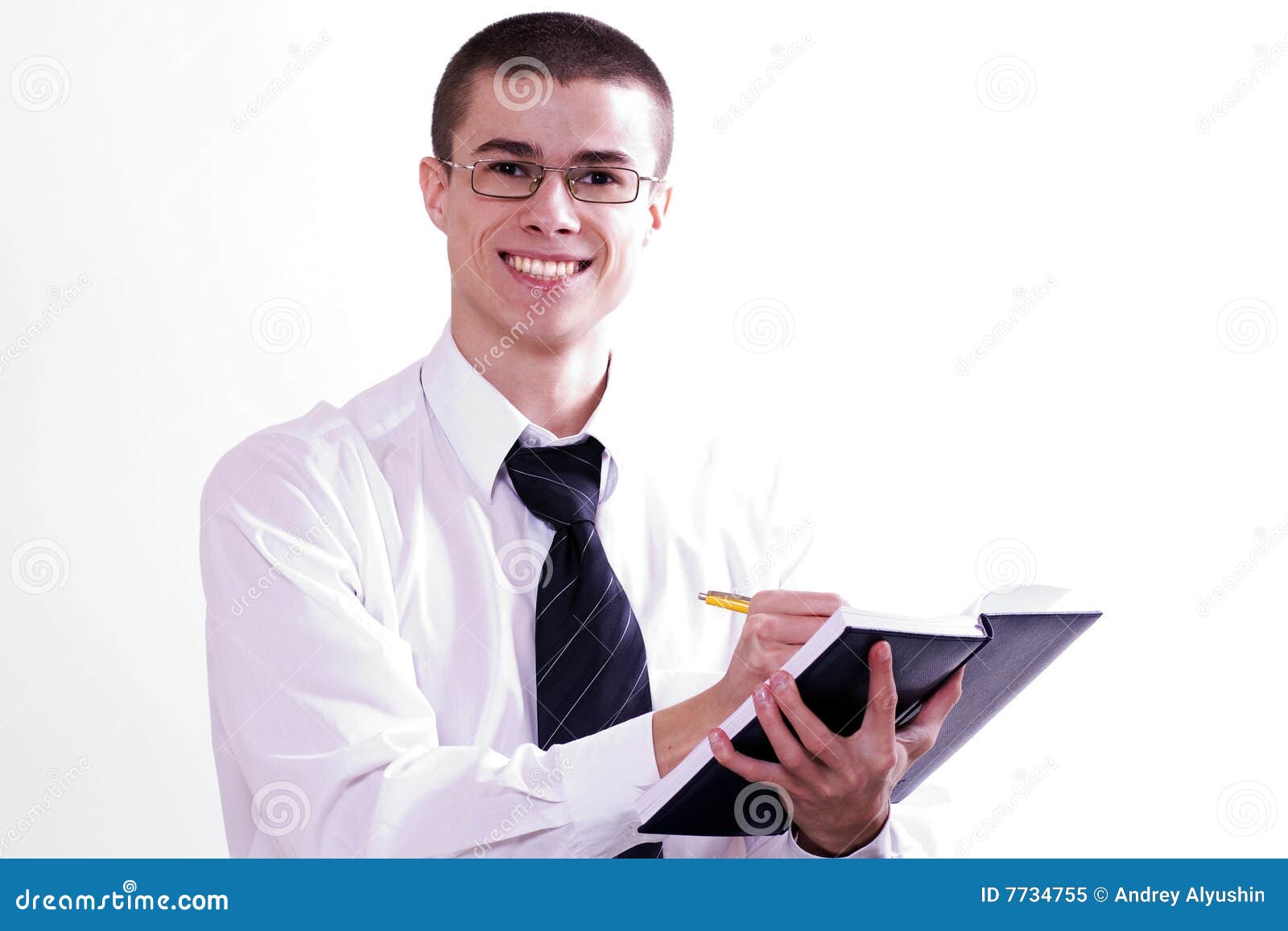 Young Fellow on a Seminar 4 Stock Image - Image of discussion, business ...