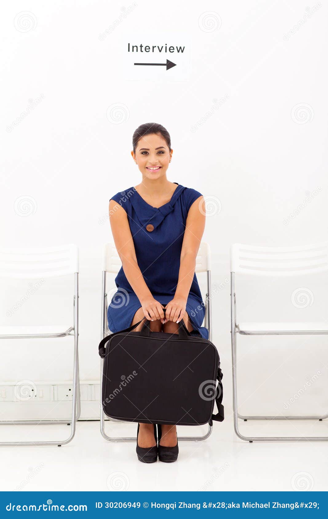 Applicant Waiting Interview Stock Image - Image of chair, dressed: 30206949