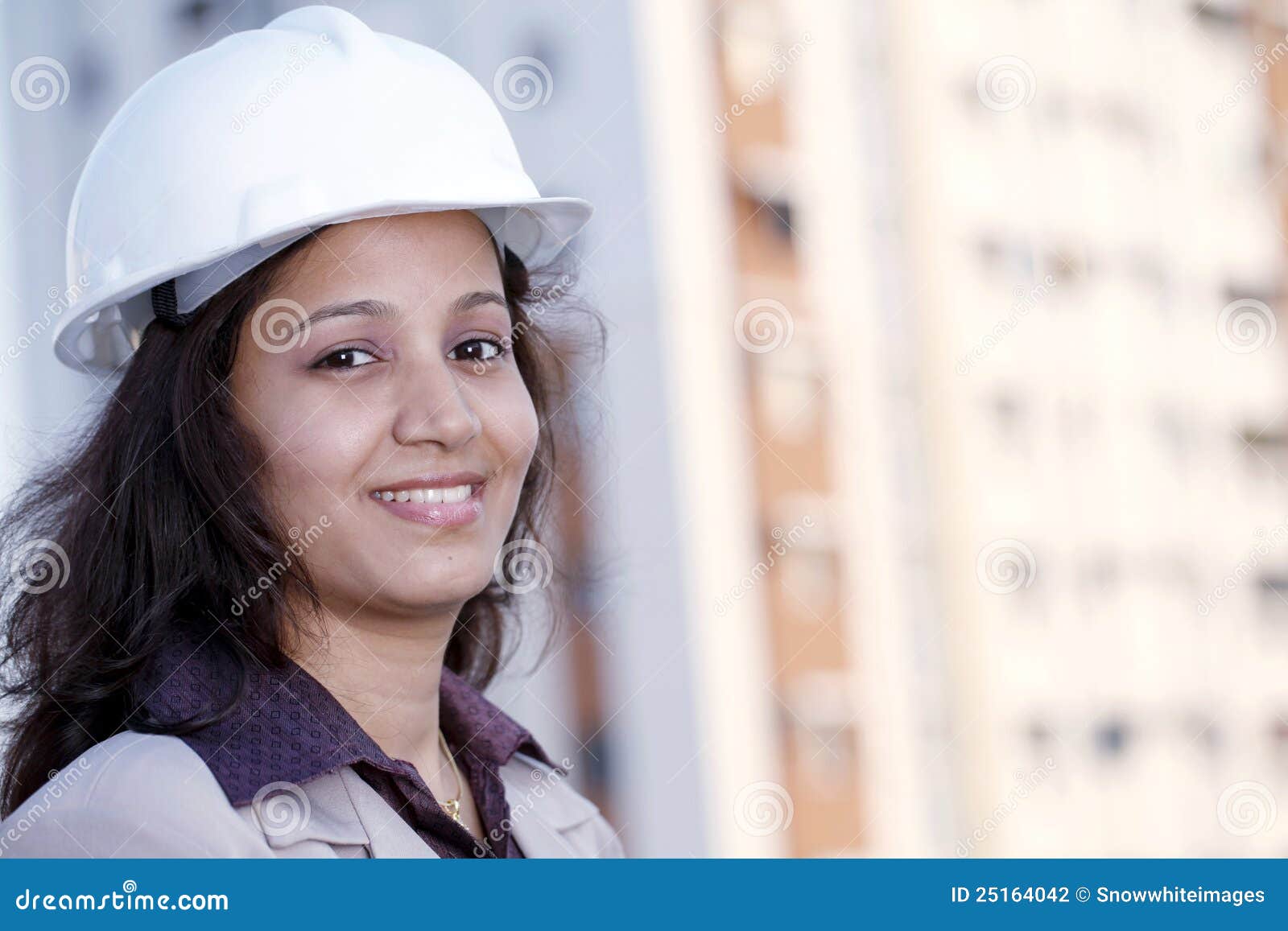 Young female architect stock photo. Image of career, engineer - 25164042