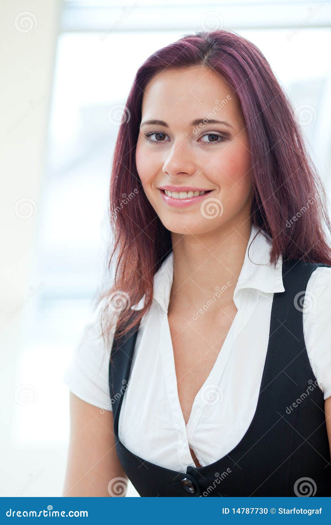Young female assistent stock photo. Image of competence - 14787730