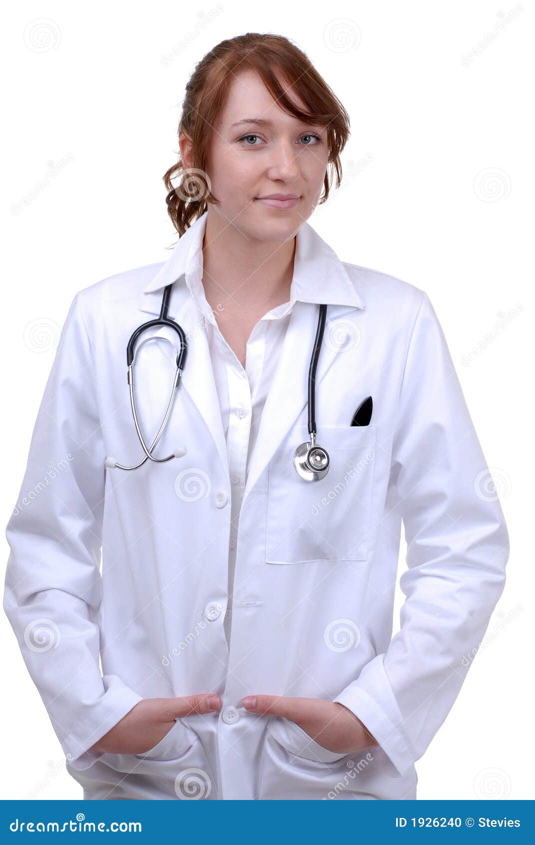 Young Female Doctor stock photo. Image of scientific, clinic - 1926240