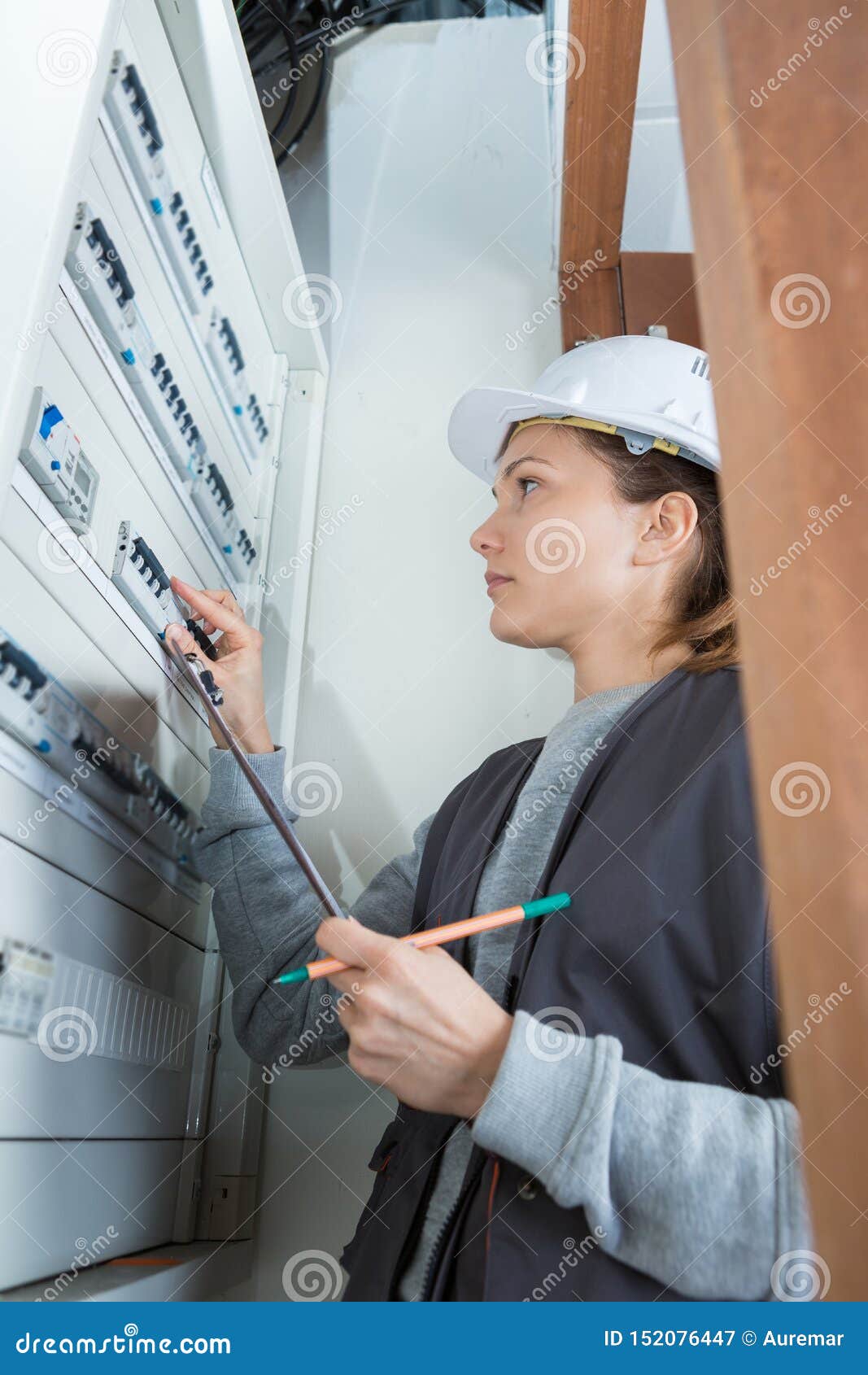 Consumer Unit With Automatic Fuses And Switchboard With Circuit ... Consumer Unit With Automatic Fuses And Switchboard With Circuit ...