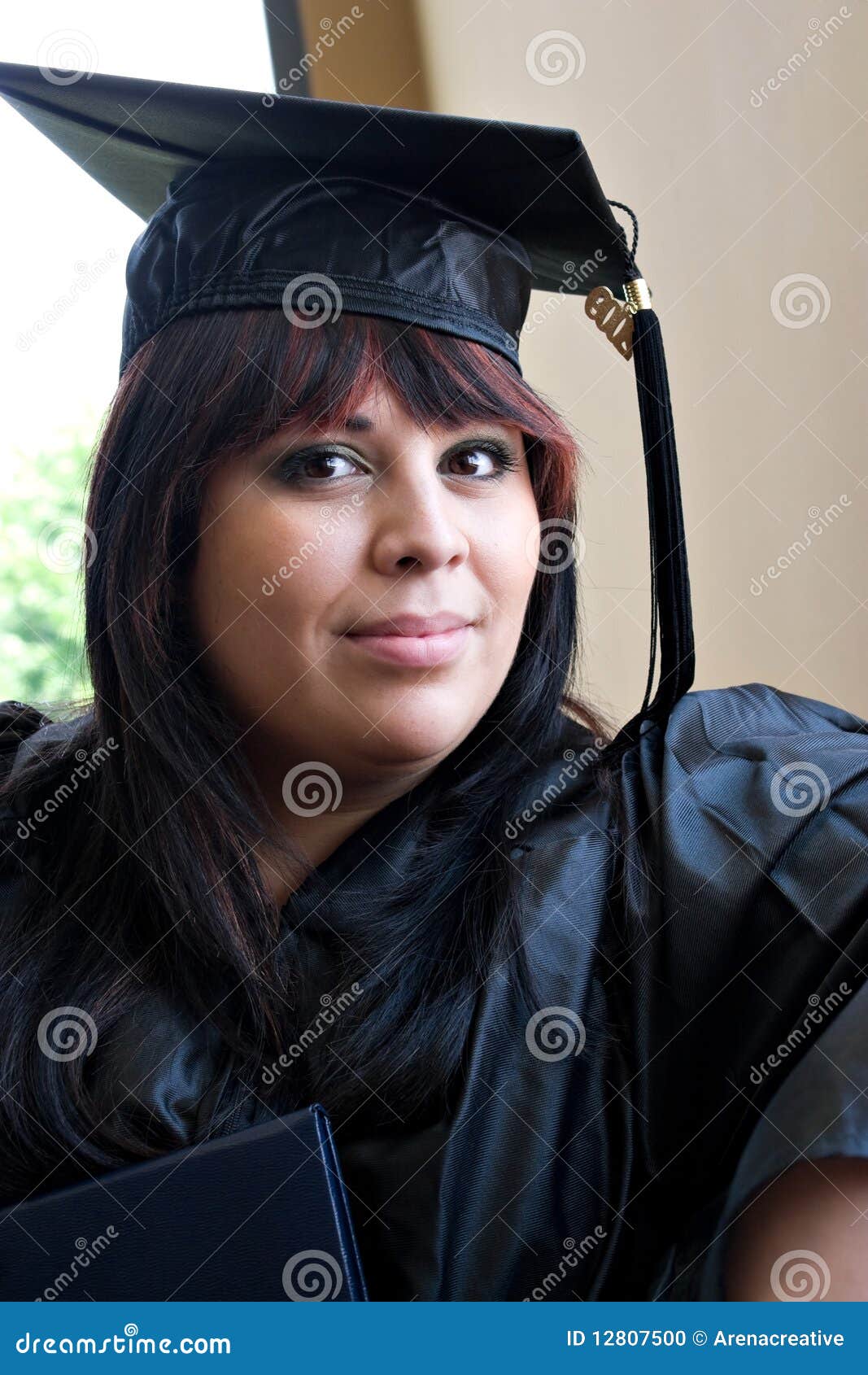 Young Female Graduate stock photo. Image of beautiful - 12807500