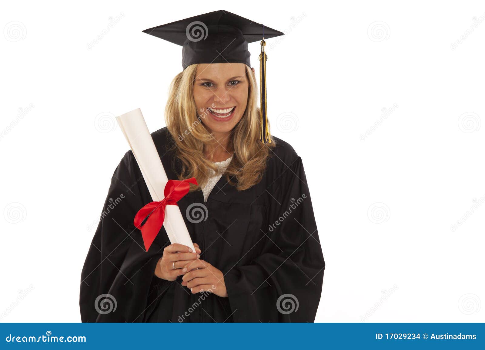 Young female graduate stock photo. Image of diploma, graduating - 17029234