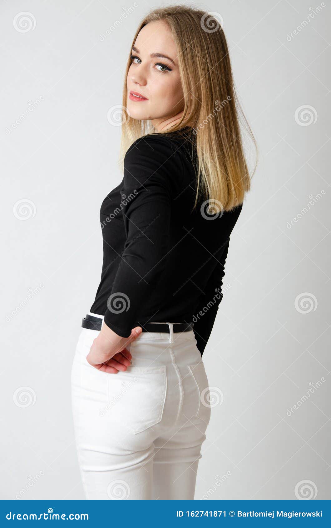 Pretty Girl From Poland With Black Top Stock Image Image Of Long Kind 162741871 9394