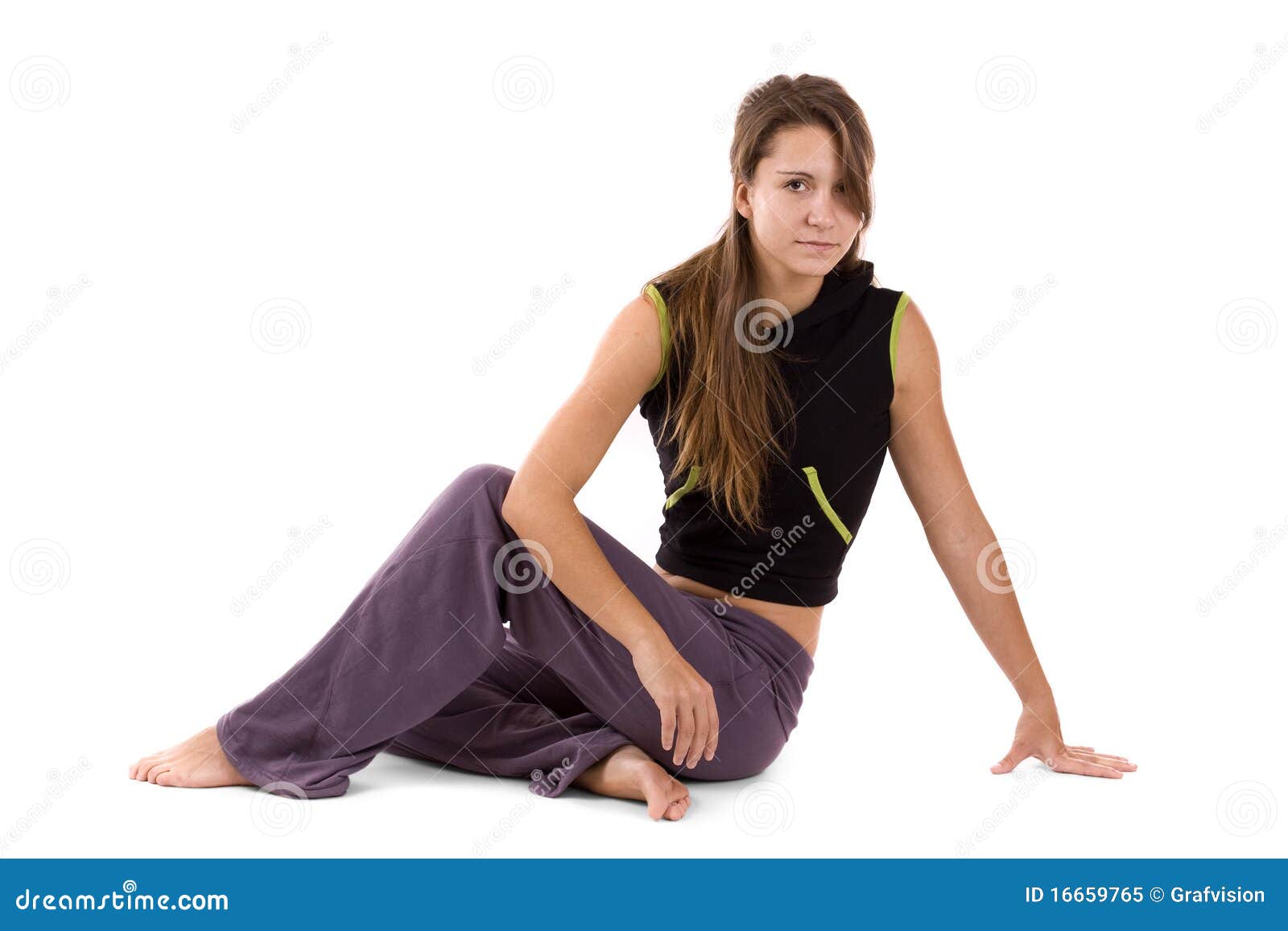 Young female resting stock image. Image of energy, lifestyle - 16659765