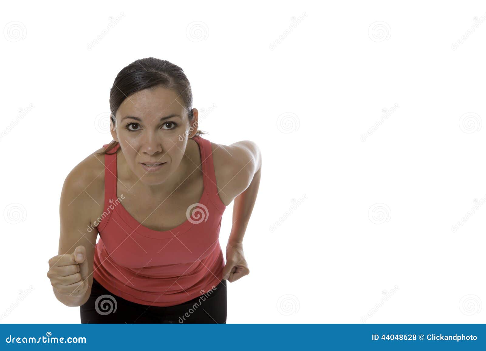 Young female runner stock photo. Image of attractive - 44048628