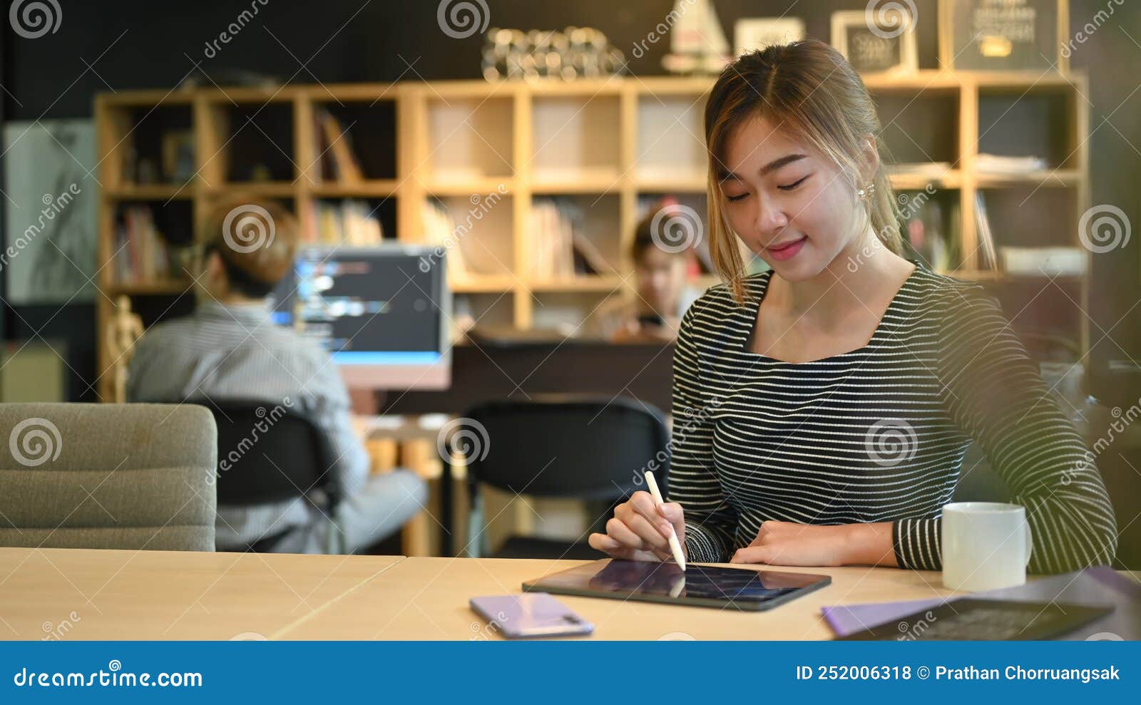 Young Female Software Programmer or Coder Working in Startup Company ... Young Female Software Programmer or Coder Working in Startup Company ...