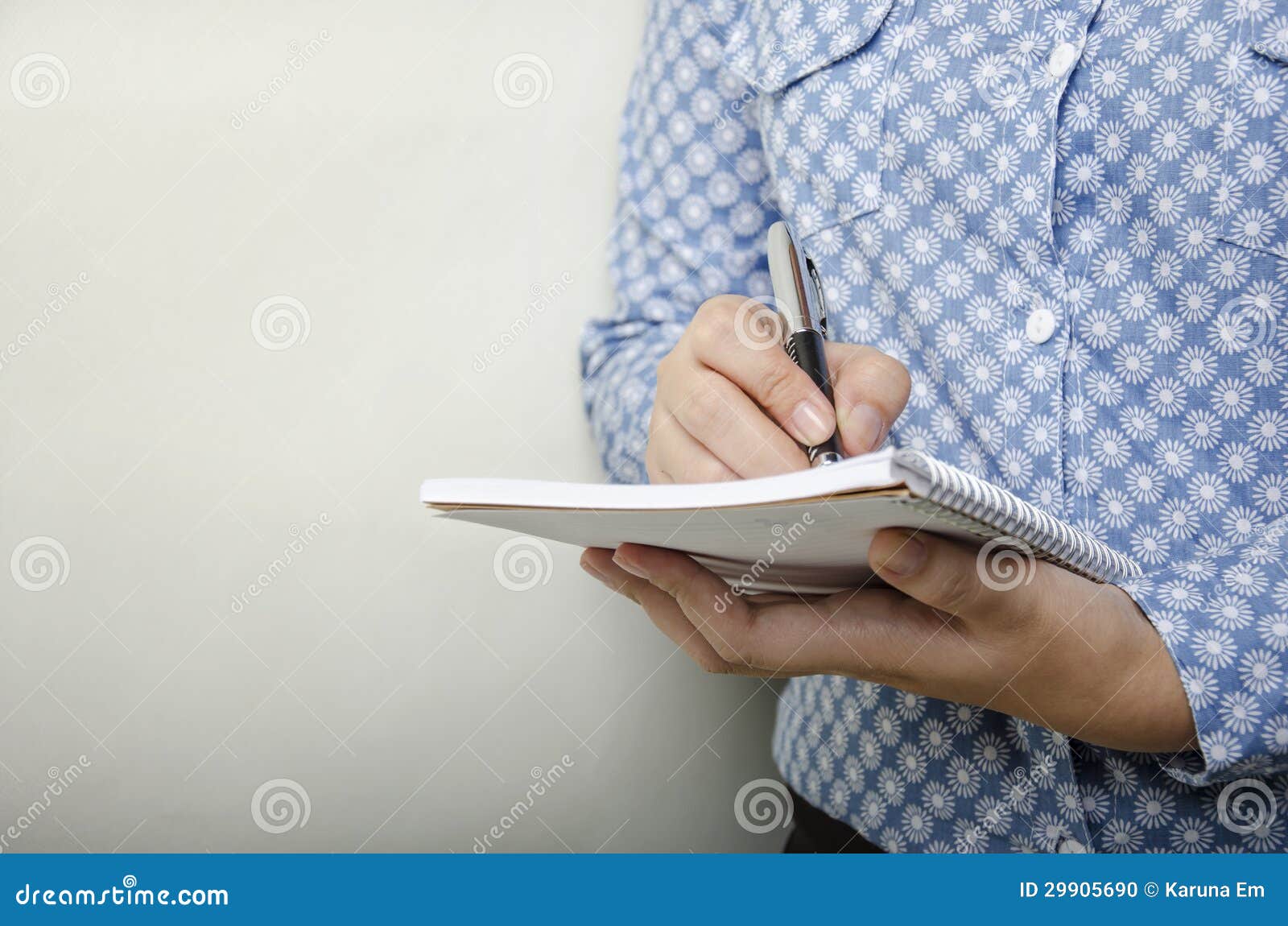 Standing And Writing Royalty-Free Stock Image | CartoonDealer.com #29905690