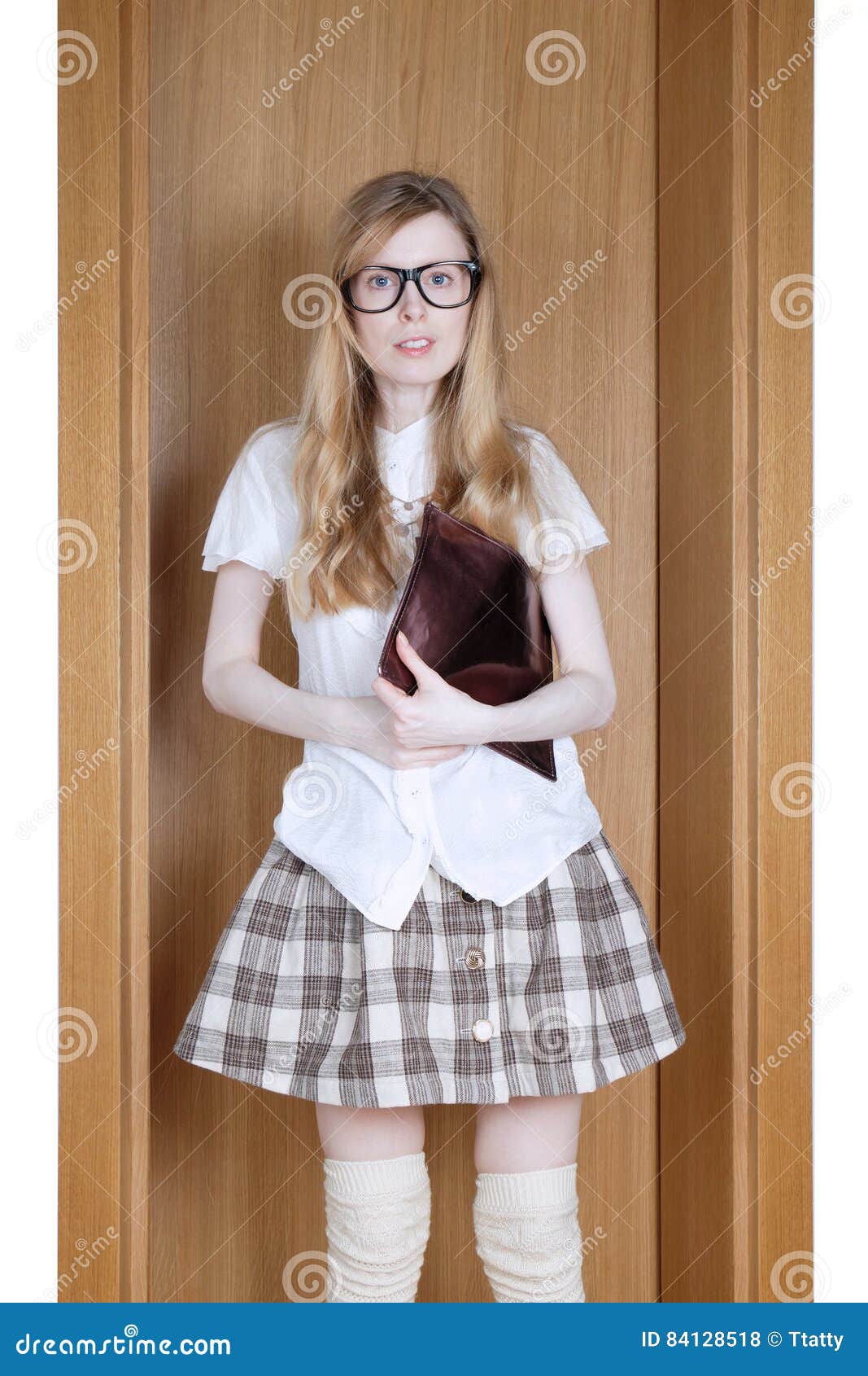 Young female student stock photo. Image of fashion, eyeglasses - 84128518