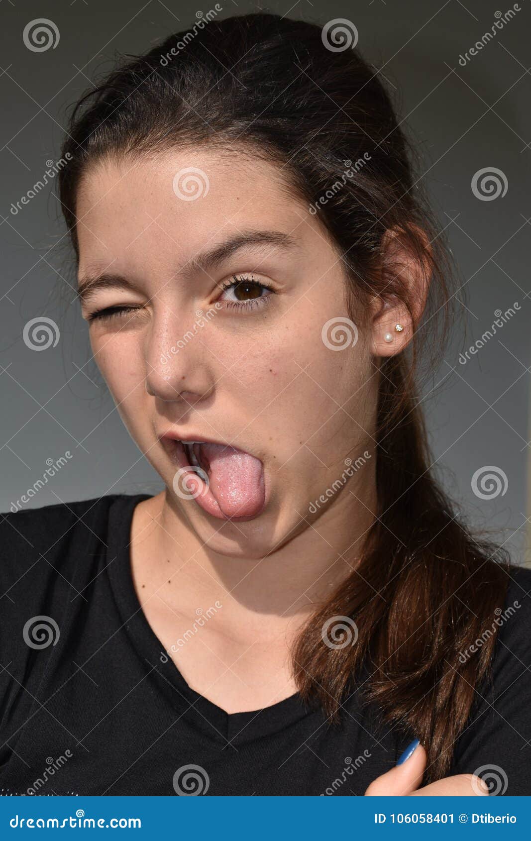 Silly Youthful Female stock image. Image of happy, goofy - 106058401 Silly Youthful Female stock image. Image of happy, goofy - 106058401