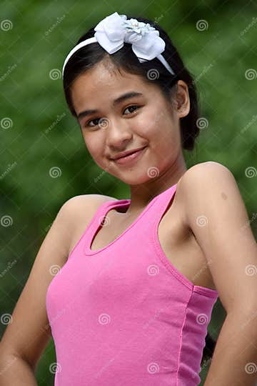An A Young Filipina Girl Posing Stock Image Image Of Poses Modeling