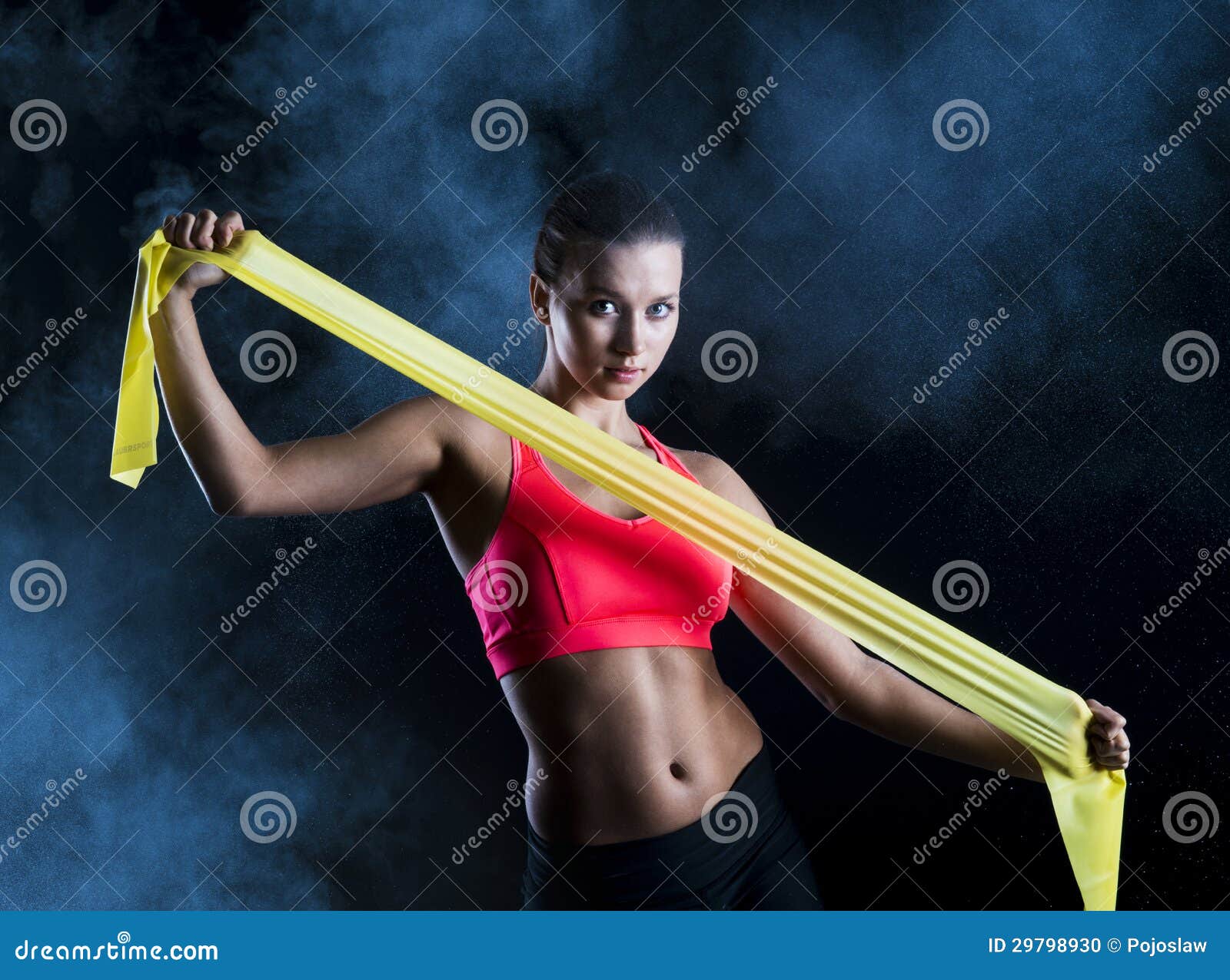 Fitness portrait stock photo. Image of fitness, slim - 29798930