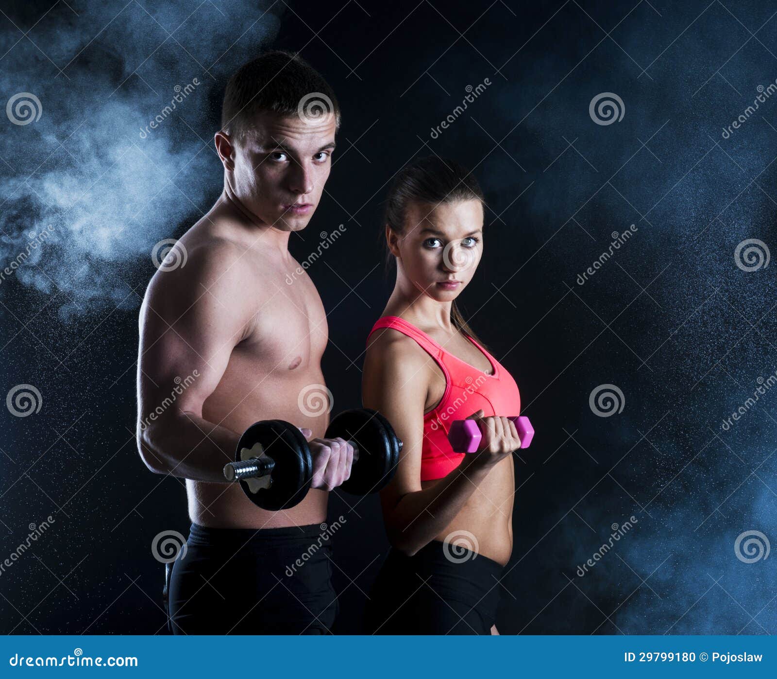 Fitness portrait stock photo. Image of bodybuilder, male - 29799180