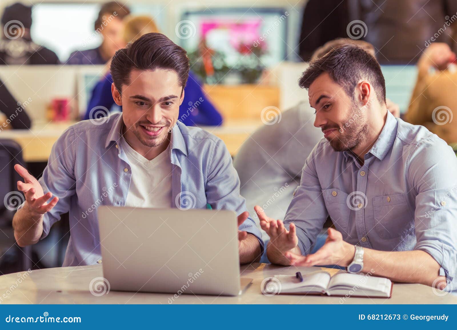 Young freelancers working stock image. Image of money - 68212673