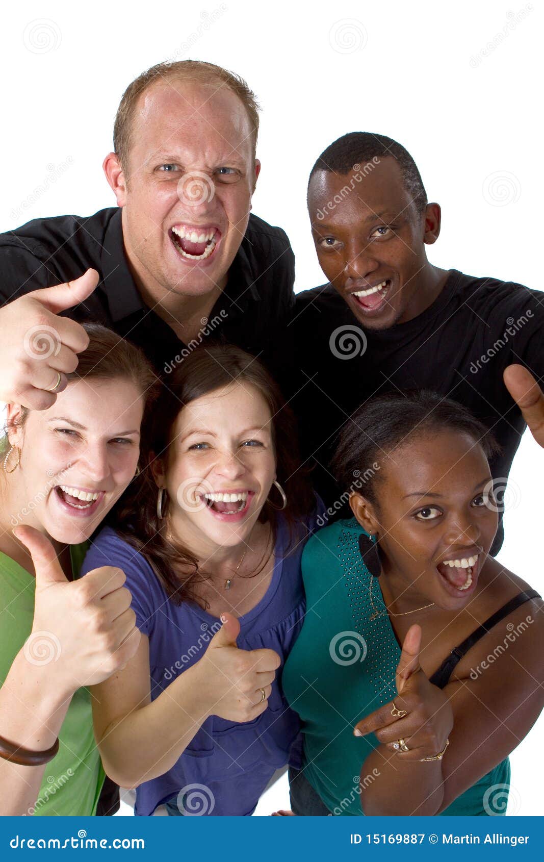 Young Fresh Multiracial Group Stock Image - Image of female, modern ...