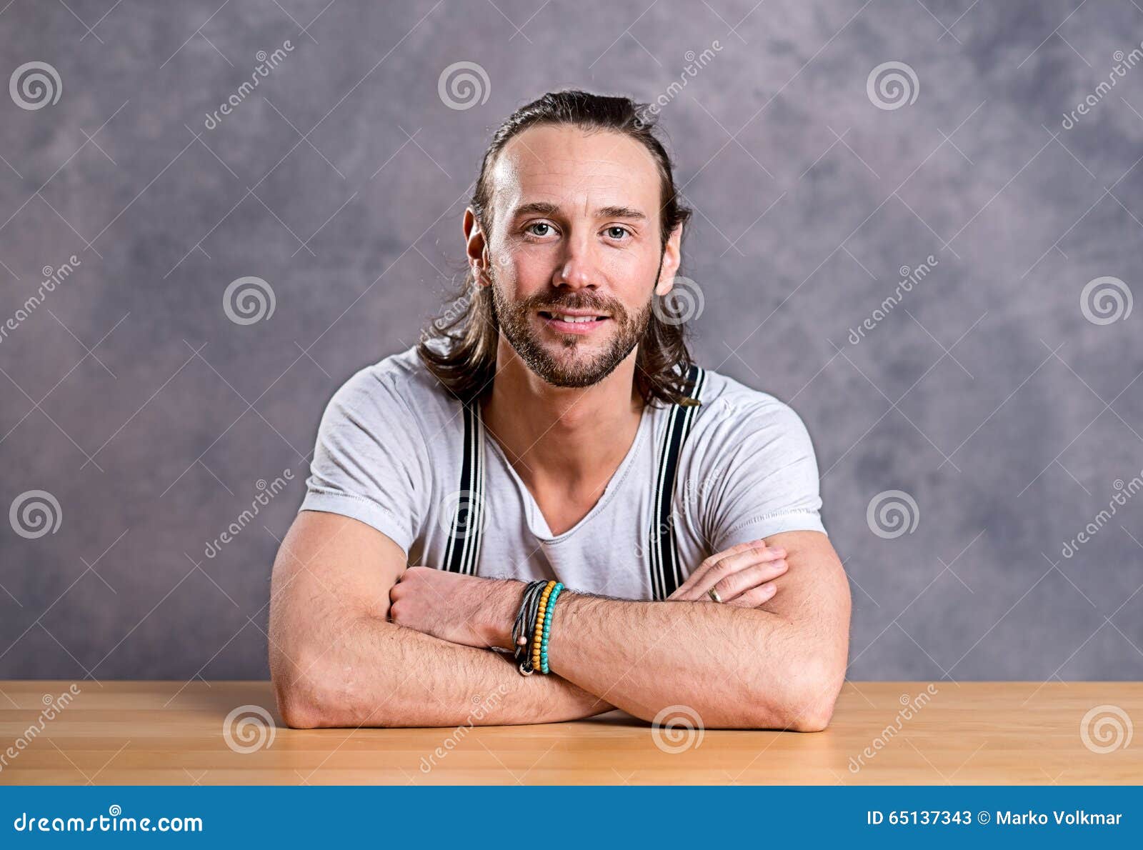 Young friendly man stock image. Image of smart, smile - 65137343