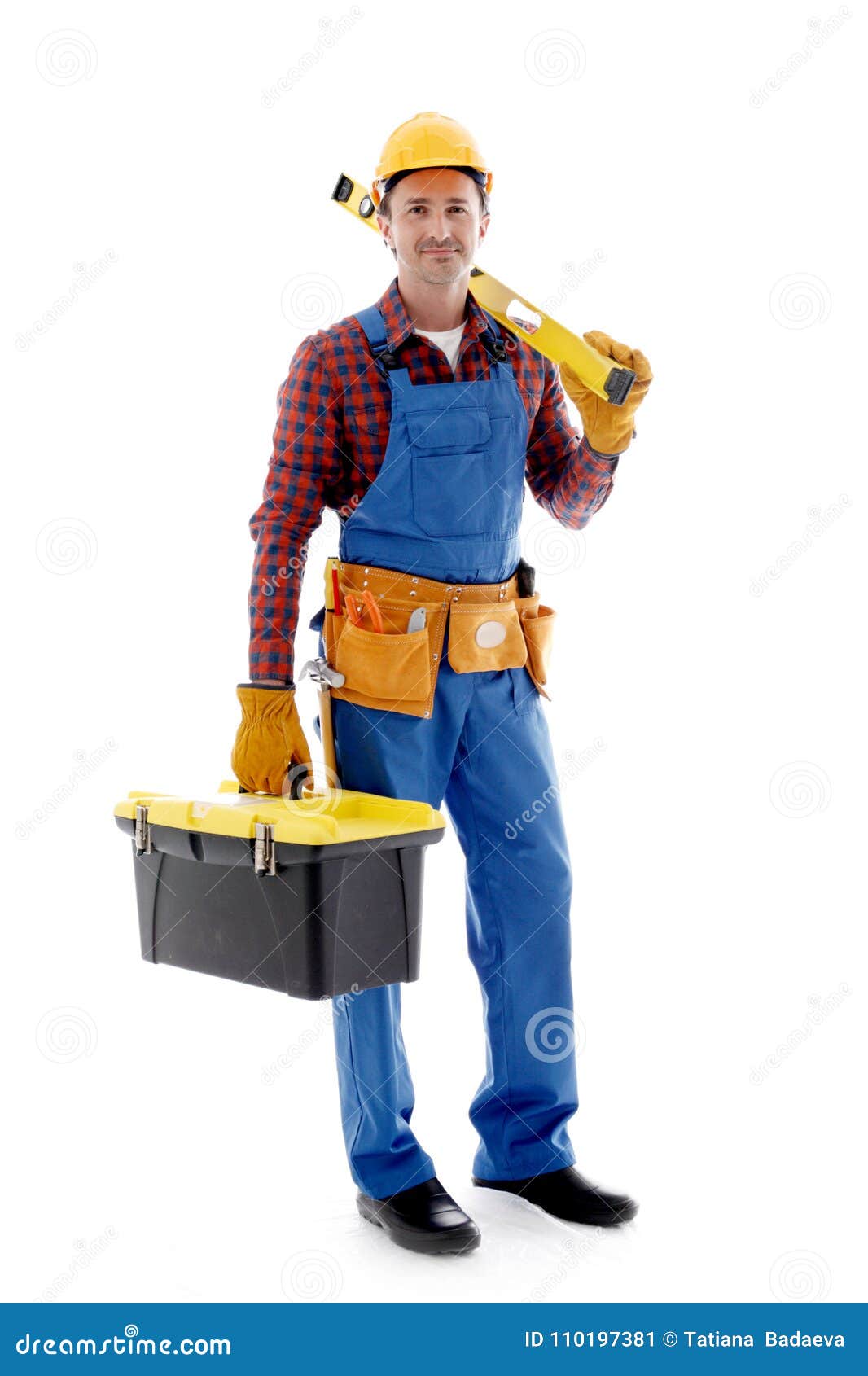 Manual worker stock image. Image of foreman, professional - 110197381