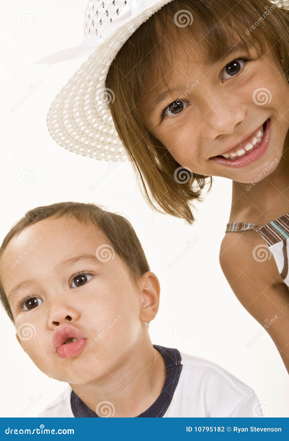 Young Fun stock photo. Image of making, girl, nice, friend - 10795182