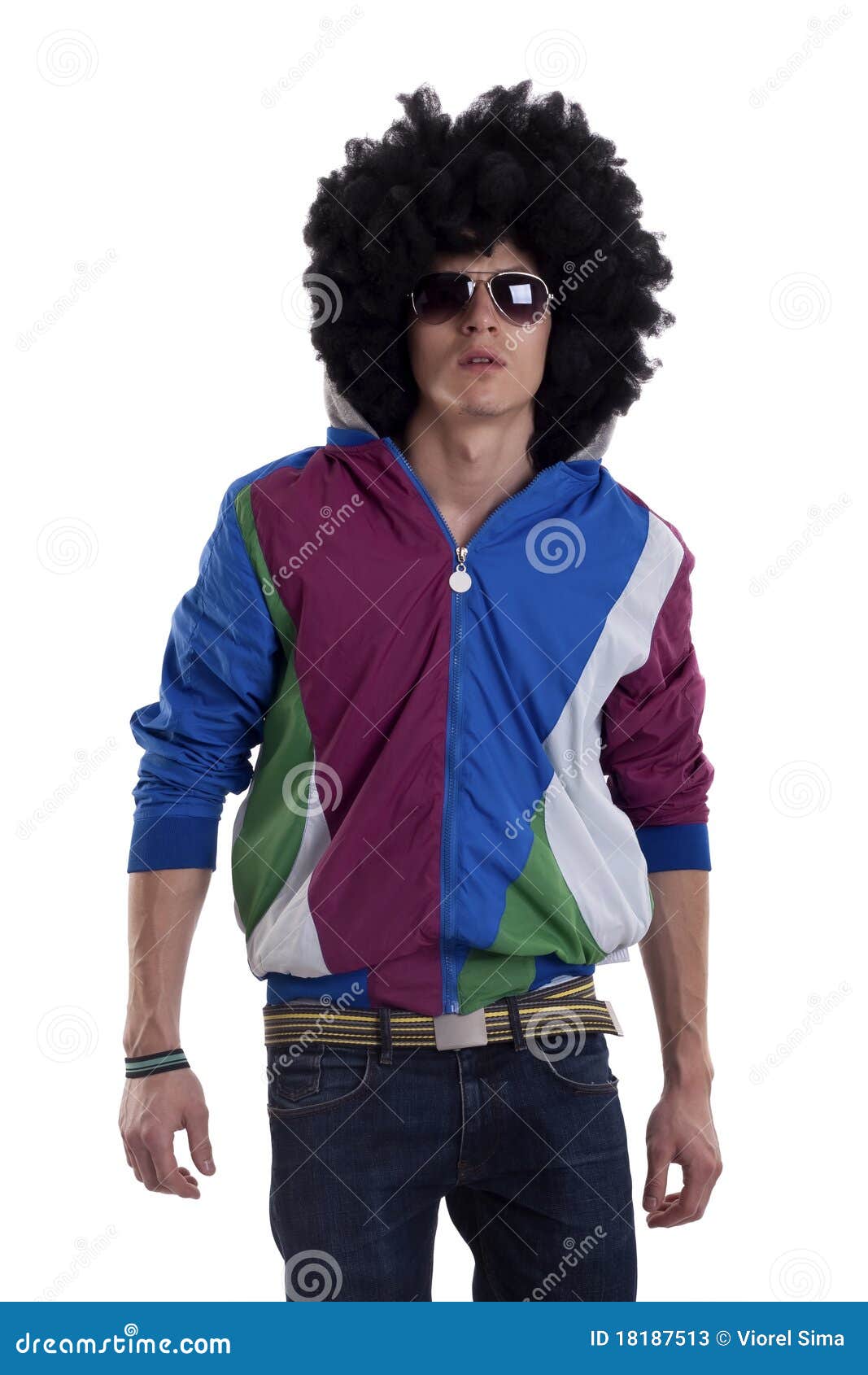 Young Funky Man with Sunglasses Stock Image - Image of blues, party ...