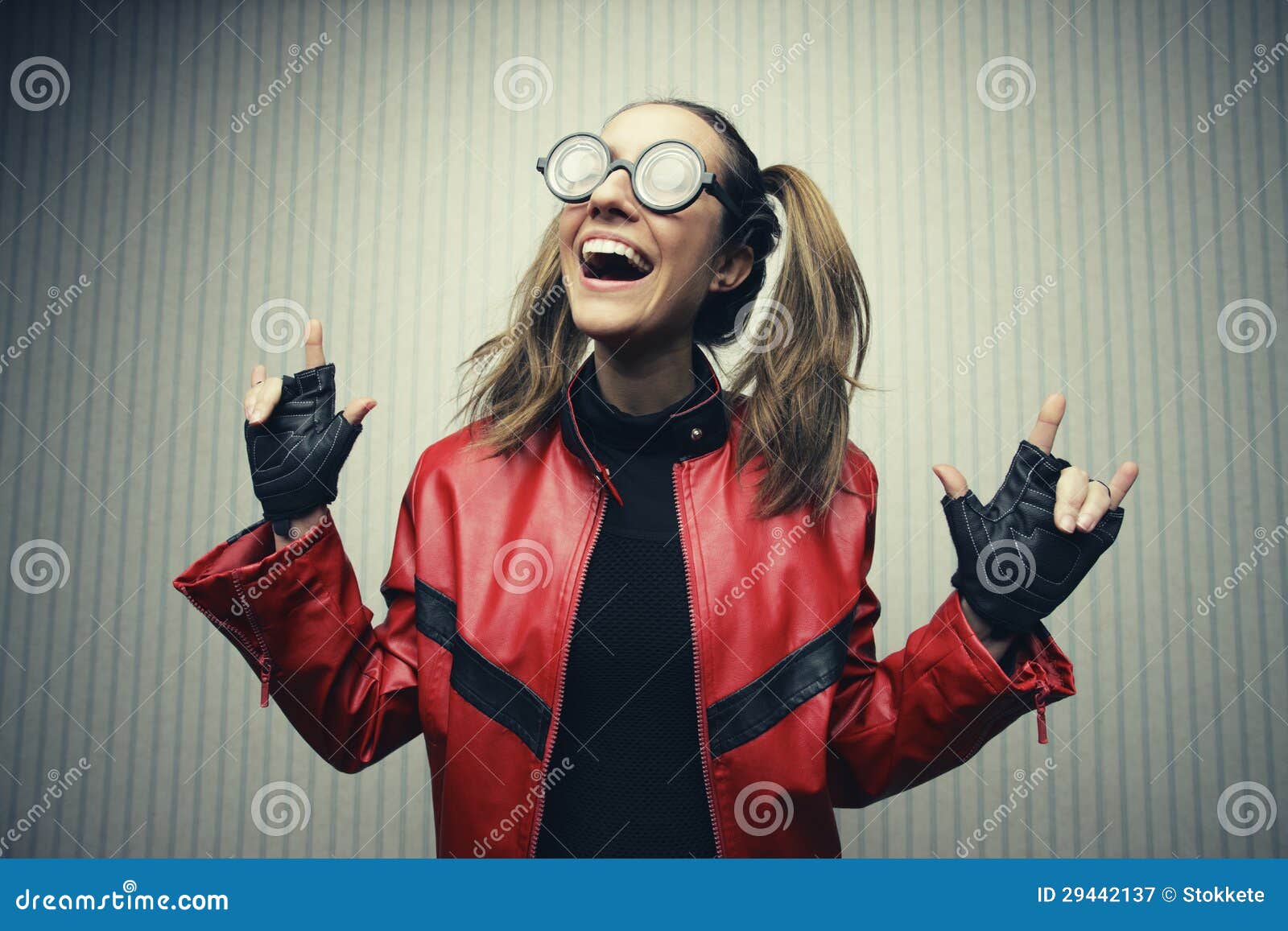 Young funny looking geek stock image. Image of humor - 29442137