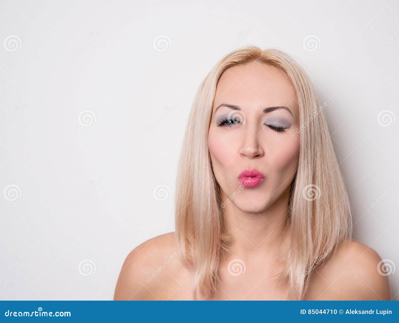 Young funny model stock photo. Image of eyes, funny, emotions - 85044710