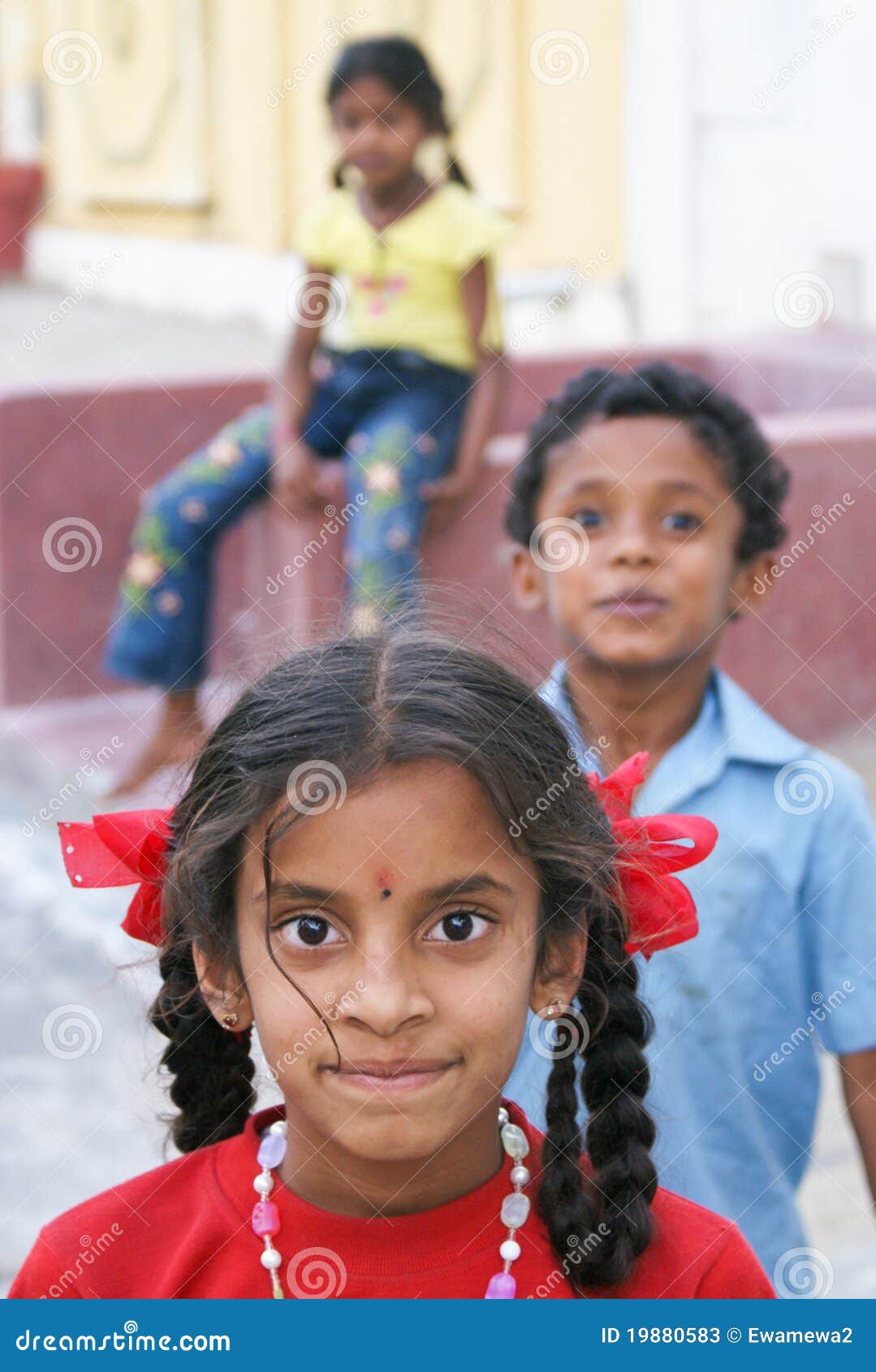 Young generation of India editorial stock photo. Image of braid - 19880583