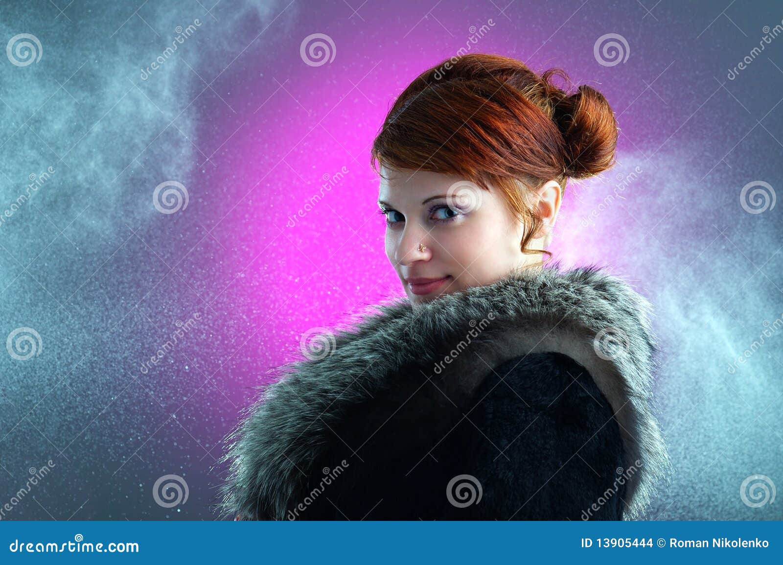 Young ginger lady stock photo. Image of face, fashion - 13905444