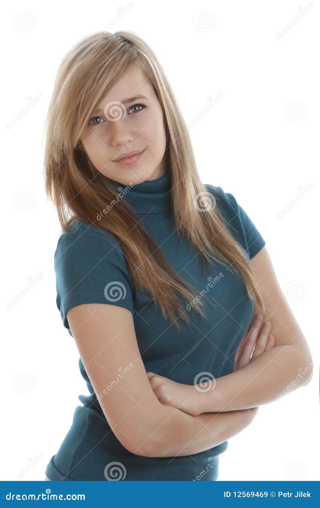 Young girl stock image. Image of figure, pretty, female - 12569469