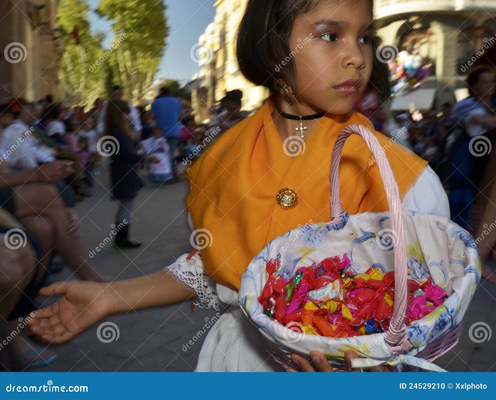 Girl Distributing Sweets Stock Photos - Free & Royalty-Free Stock ...