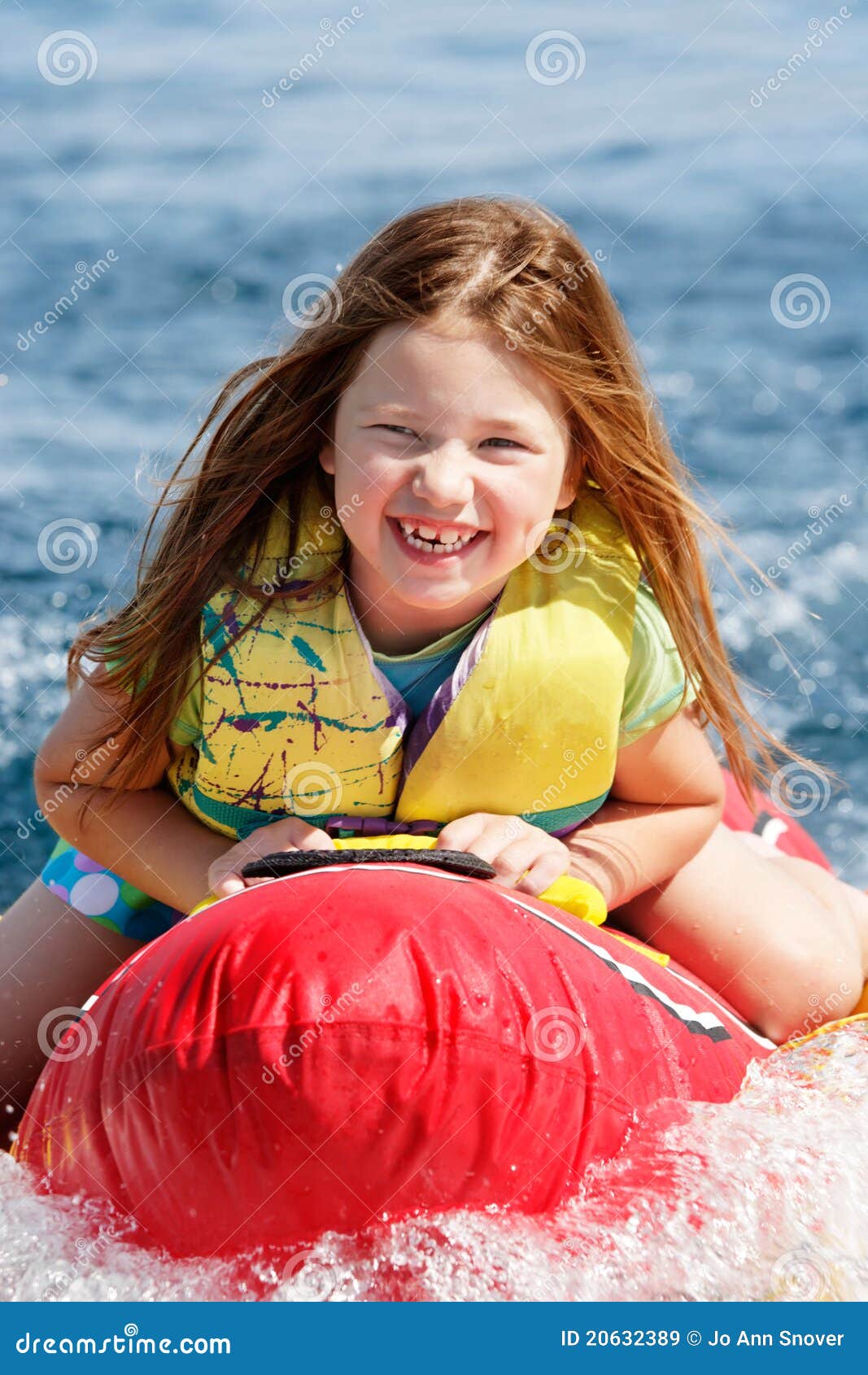 Young Girl Enjoying the Tow Stock Image - Image of leisure, outdoors ...