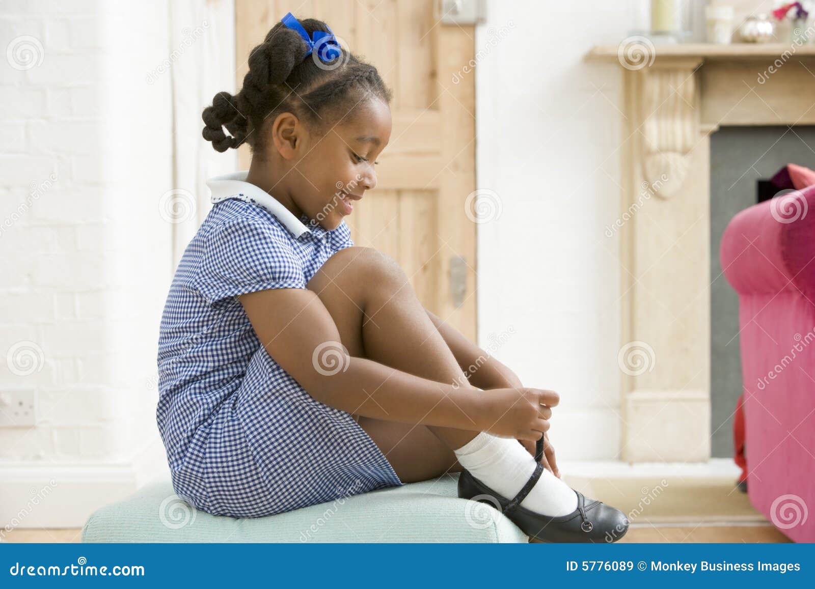 Toddler Getting Dressed