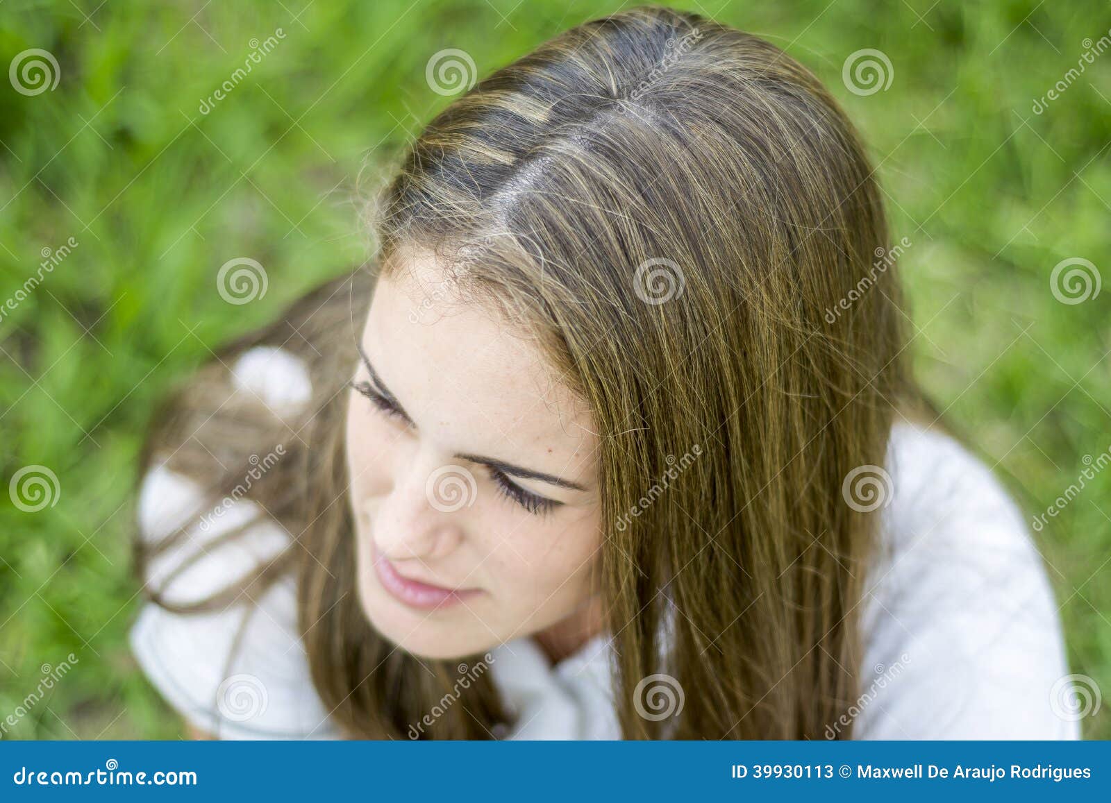 Young girl head stock image. Image of alluring, lovable - 39930113