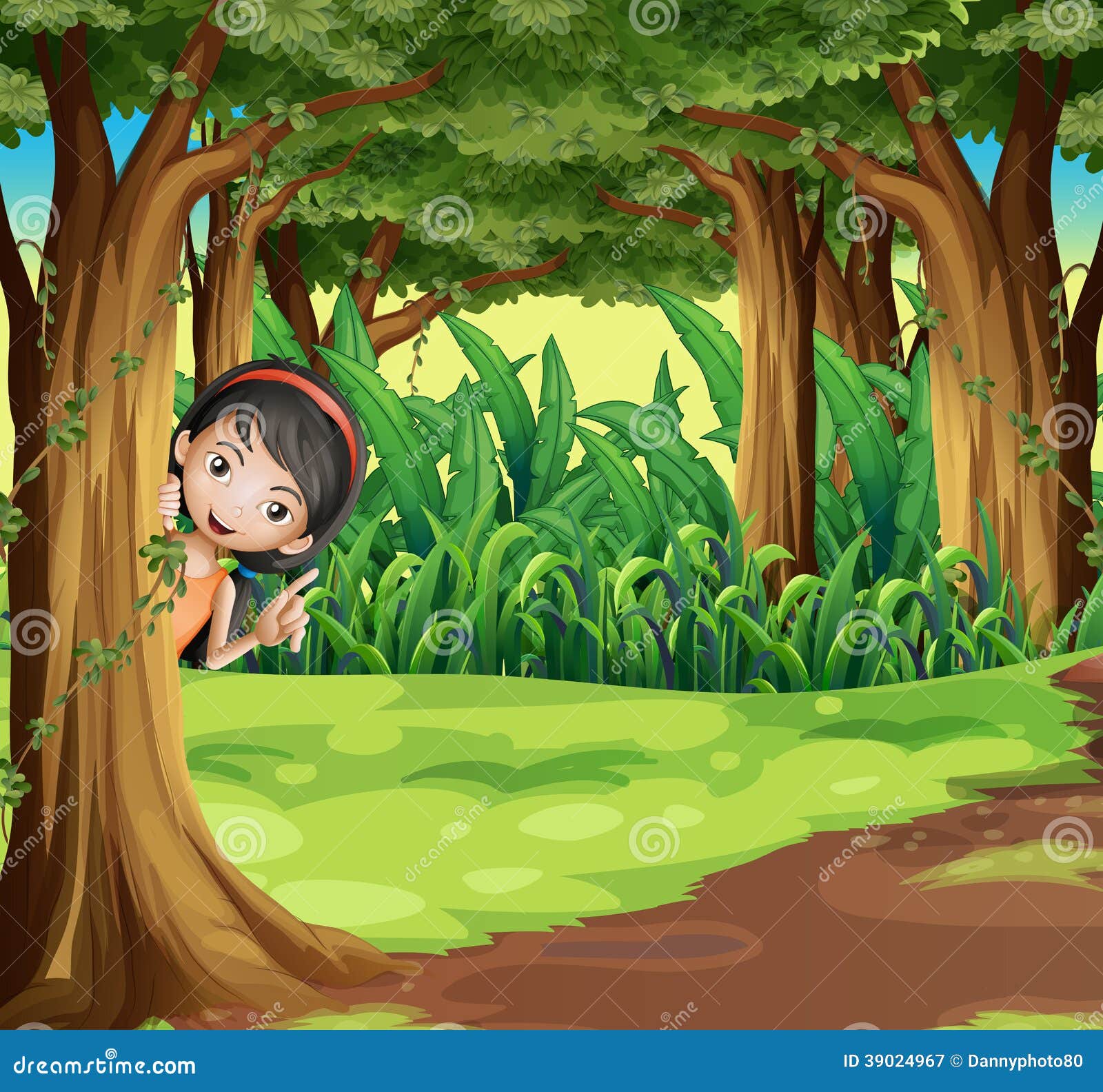 Sad Girl Hiding Face Cartoon Vector | CartoonDealer.com #218435411