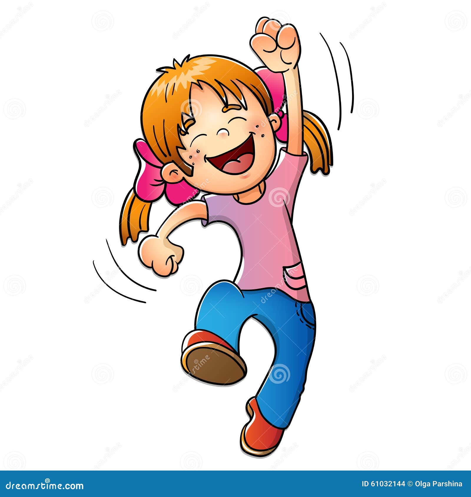 Energetic Person Cartoon