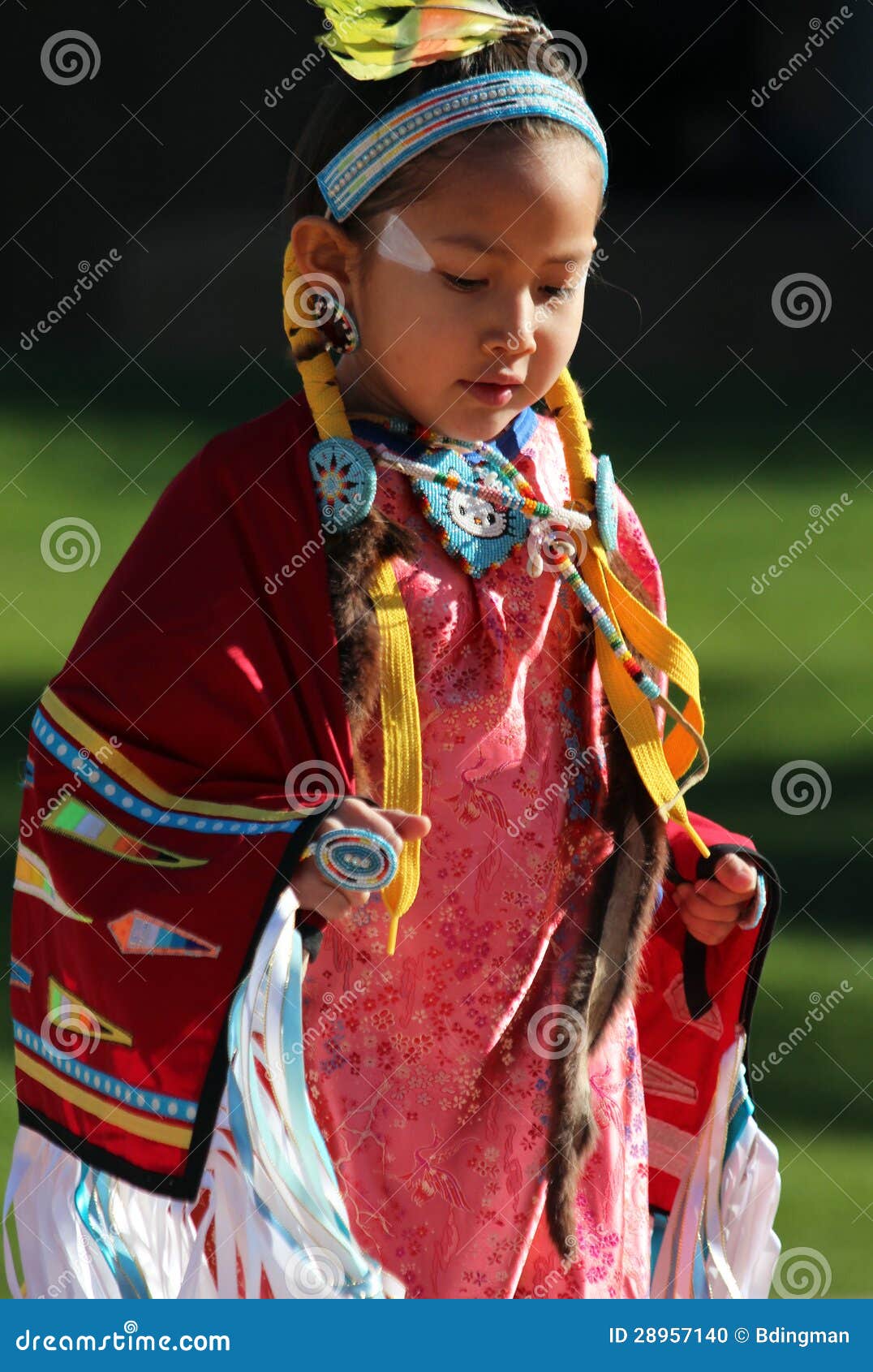 Young Native American Girl Young Native American Girl