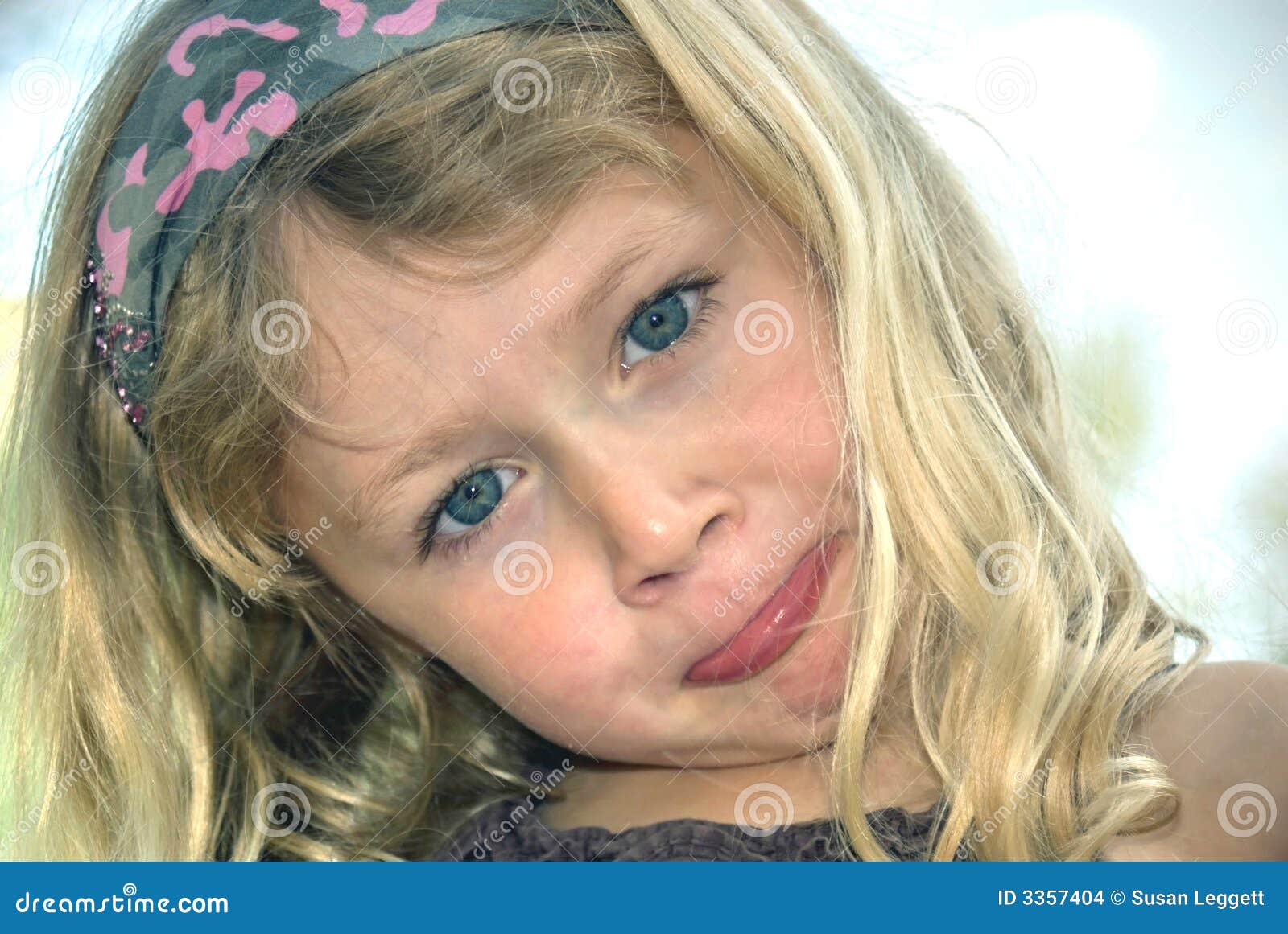 Young girl pouting stock photo. Image of caucasian, blond - 3357404