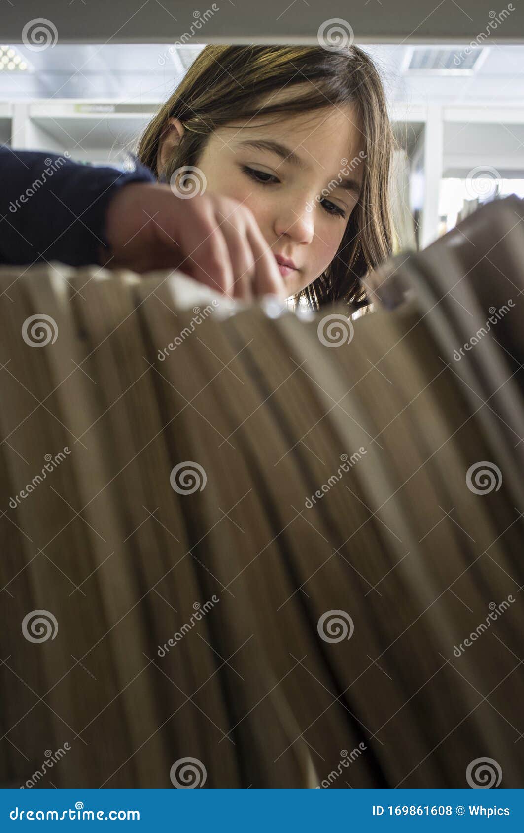 Young Girl Selecting Books from Library Bookshelf Stock Photo - Image ... Young Girl Selecting Books from Library Bookshelf Stock Photo - Image ...