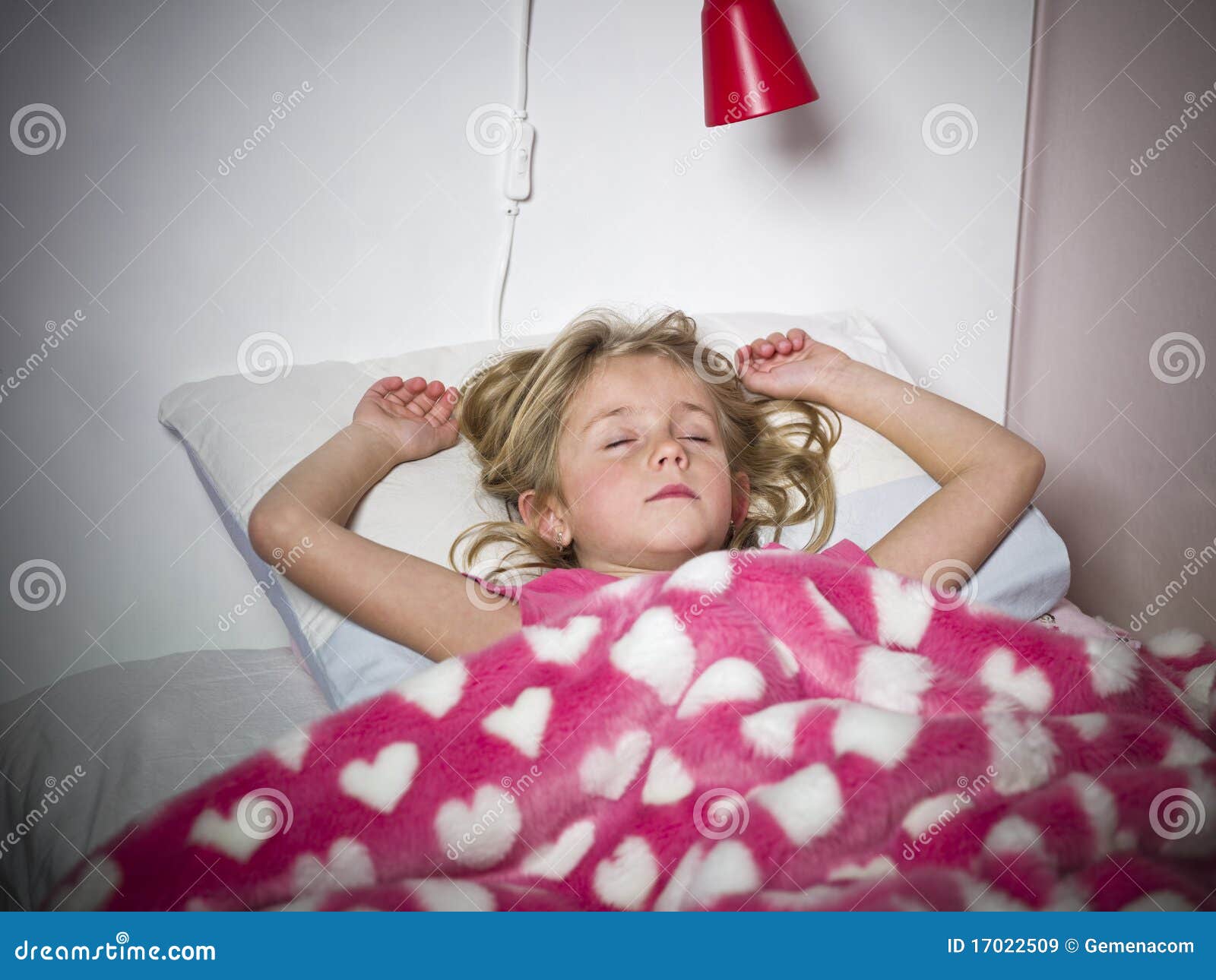 Young Girl sleeps stock image. Image of relaxation, small - 17022509
