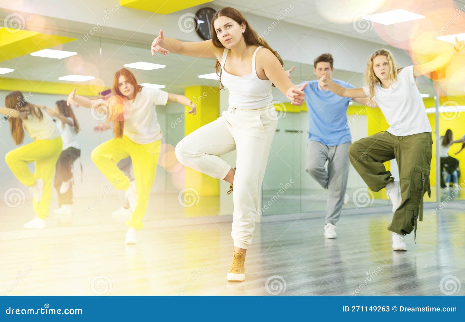 Young Girl Dancing Modern Dance in Studio Stock Image - Image of sports ... Young Girl Dancing Modern Dance in Studio Stock Image - Image of sports ...