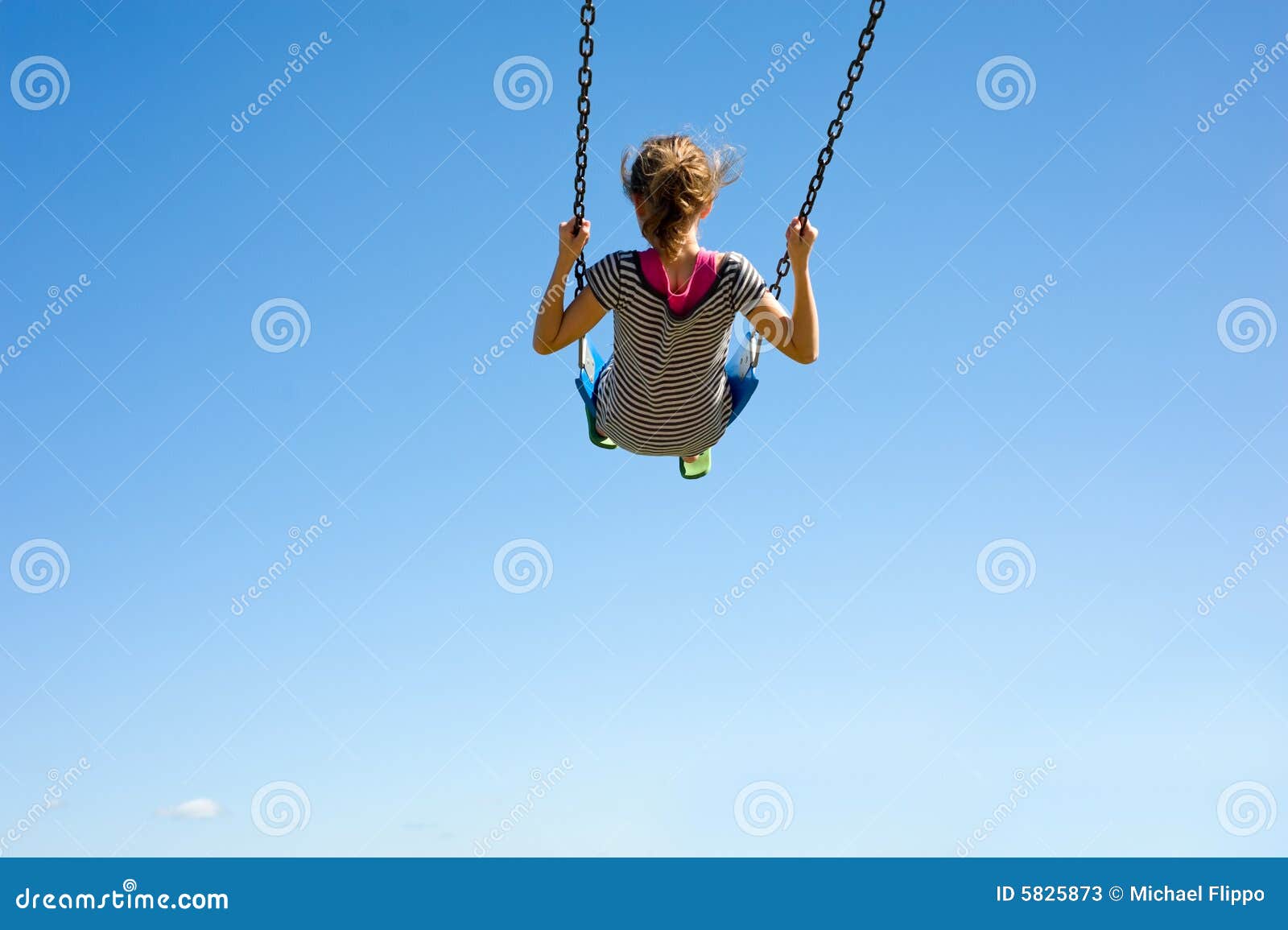 Young Girl With Questioning Expression And Question Marks Royalty-Free ...