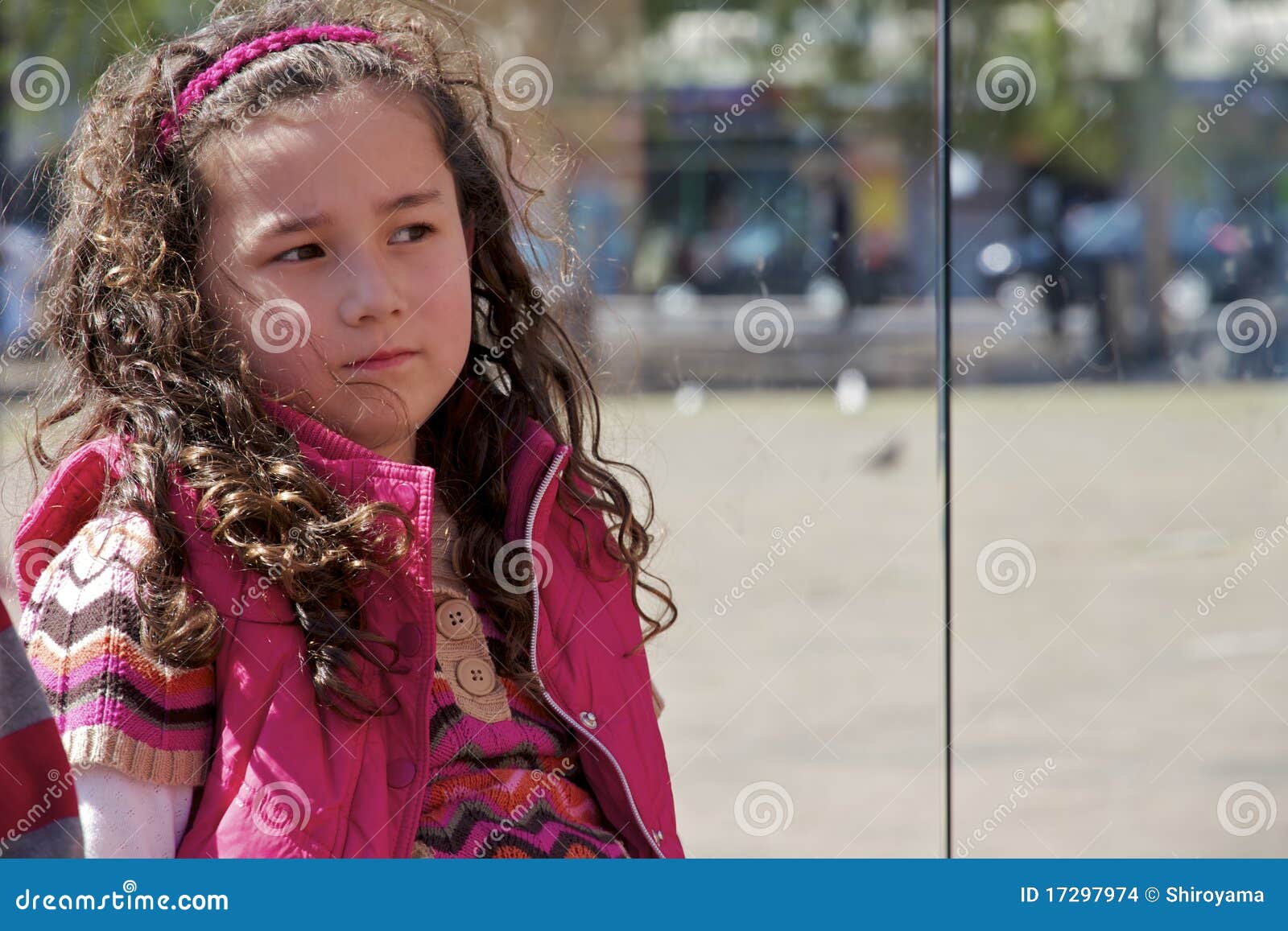 Young Girl Waiting stock photo. Image of person, young - 17297974