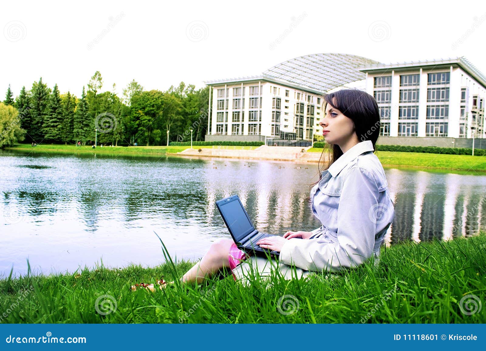 Young girl works stock image. Image of adaptation, happiness - 11118601