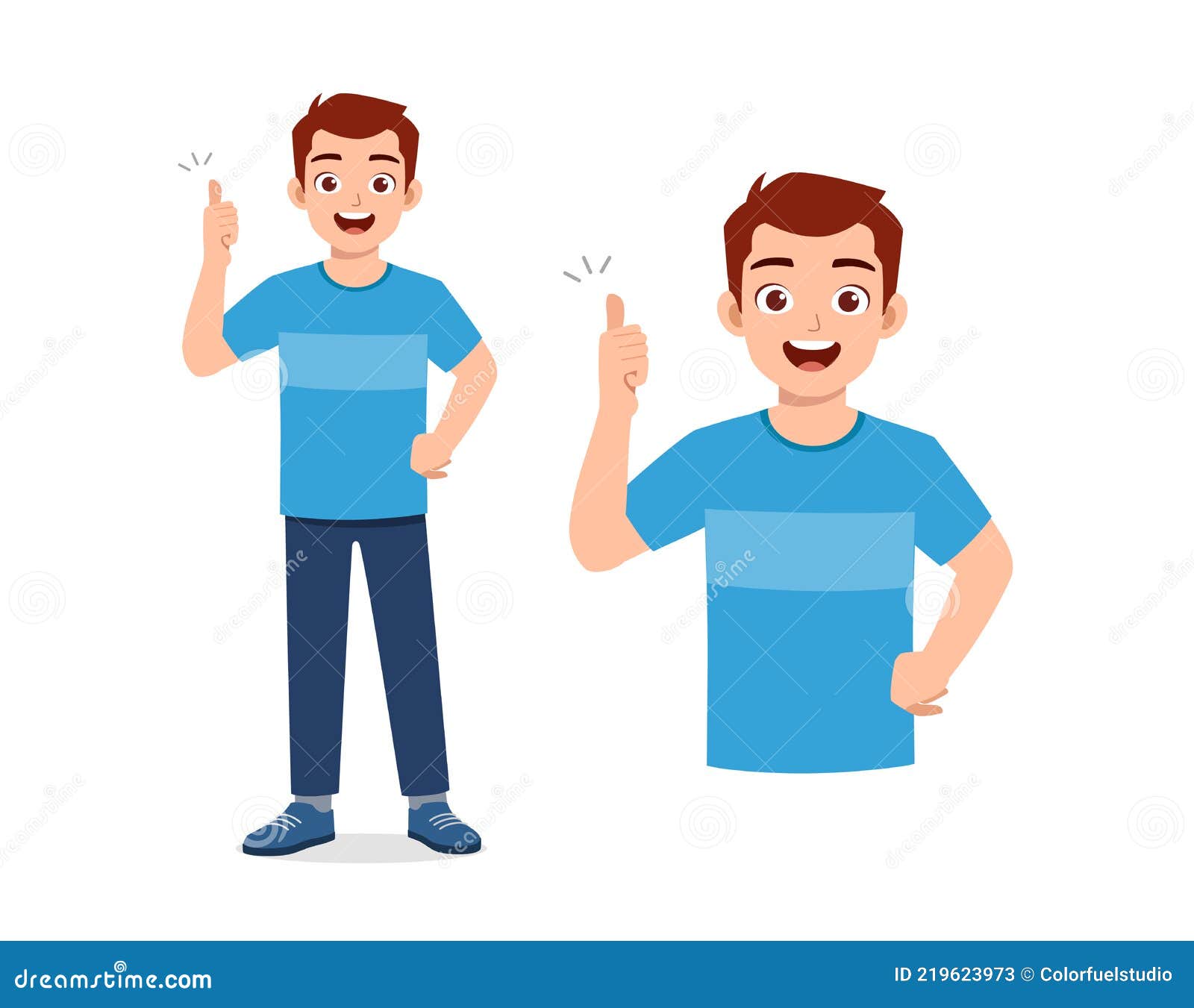 Young Good Looking Woman Doing Greet Pose And Say HiBasic RGB Stock ...