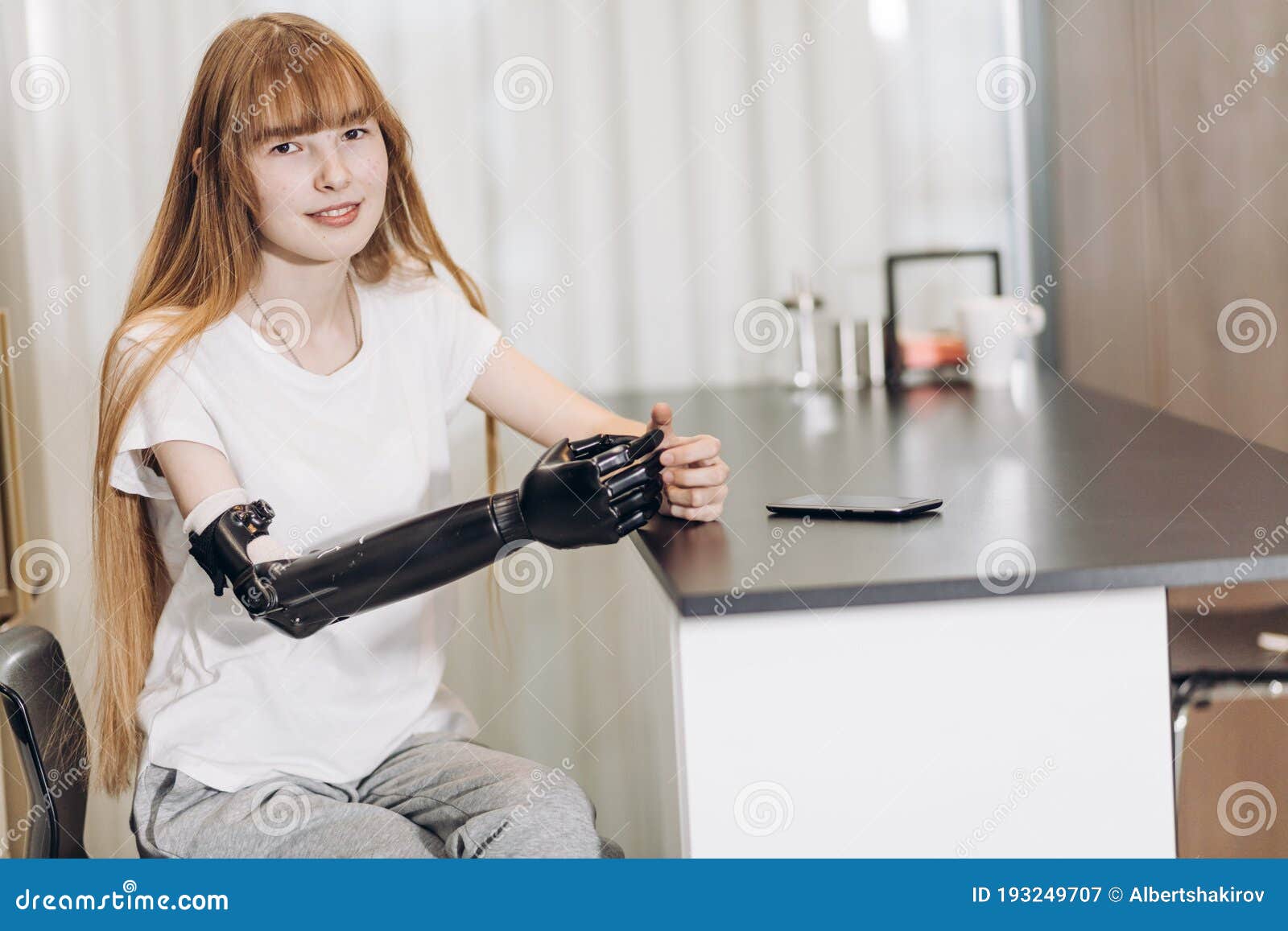 Young Gorgeous Girl with a Health Problem Stock Image - Image of ...