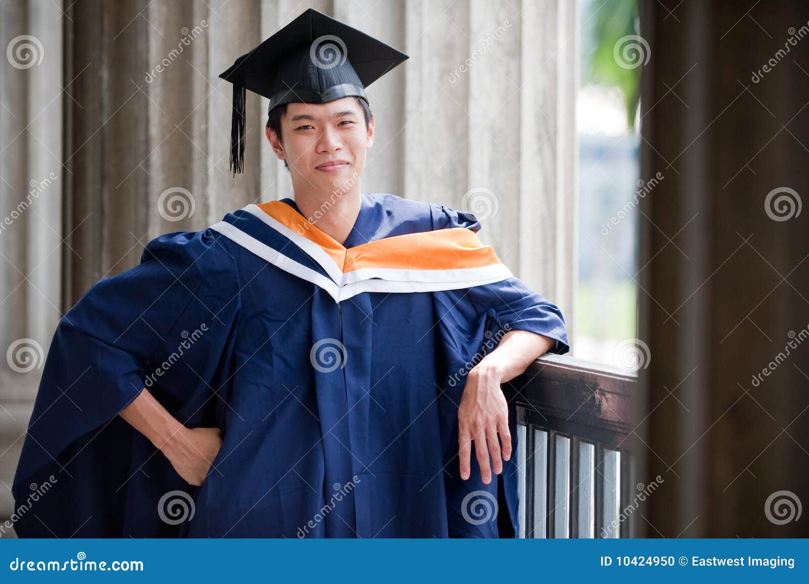 Young Graduate stock photo. Image of handsome, people - 10424950