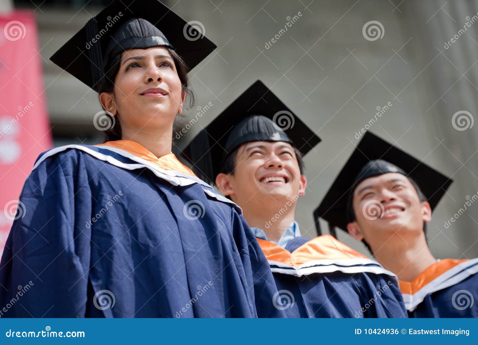 Young Graduates stock photo. Image of good, graduates - 10424936