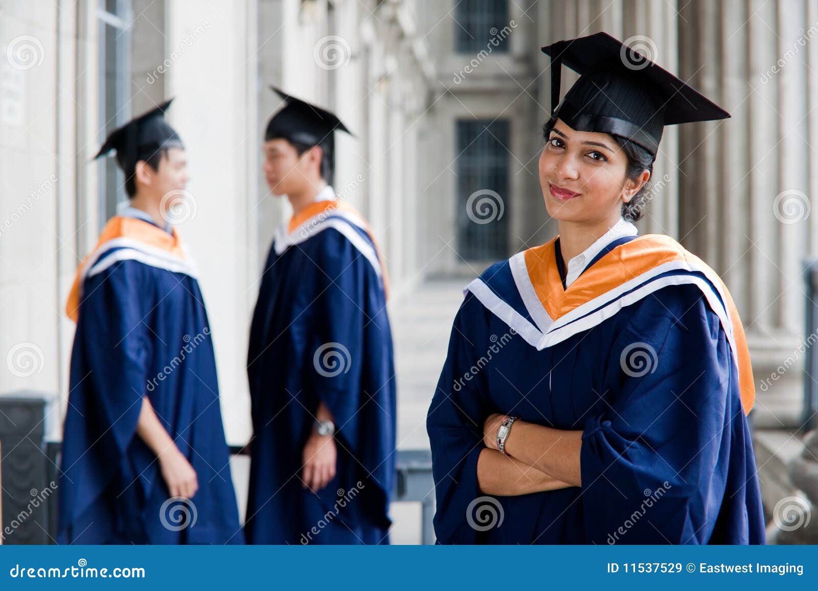 Young Graduates stock image. Image of smiling, university - 11537529