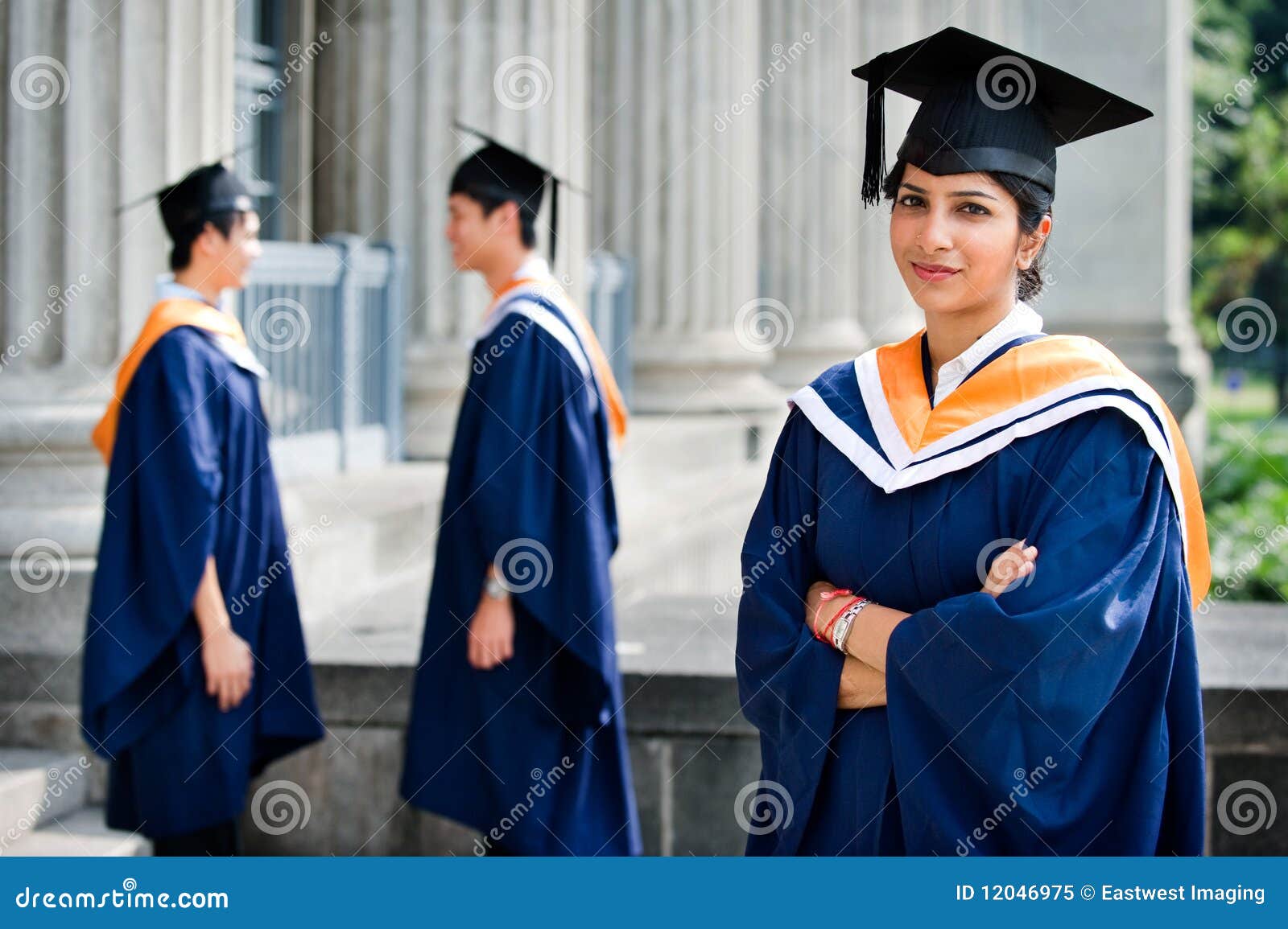 Young Graduates stock image. Image of confident, attractive - 12046975